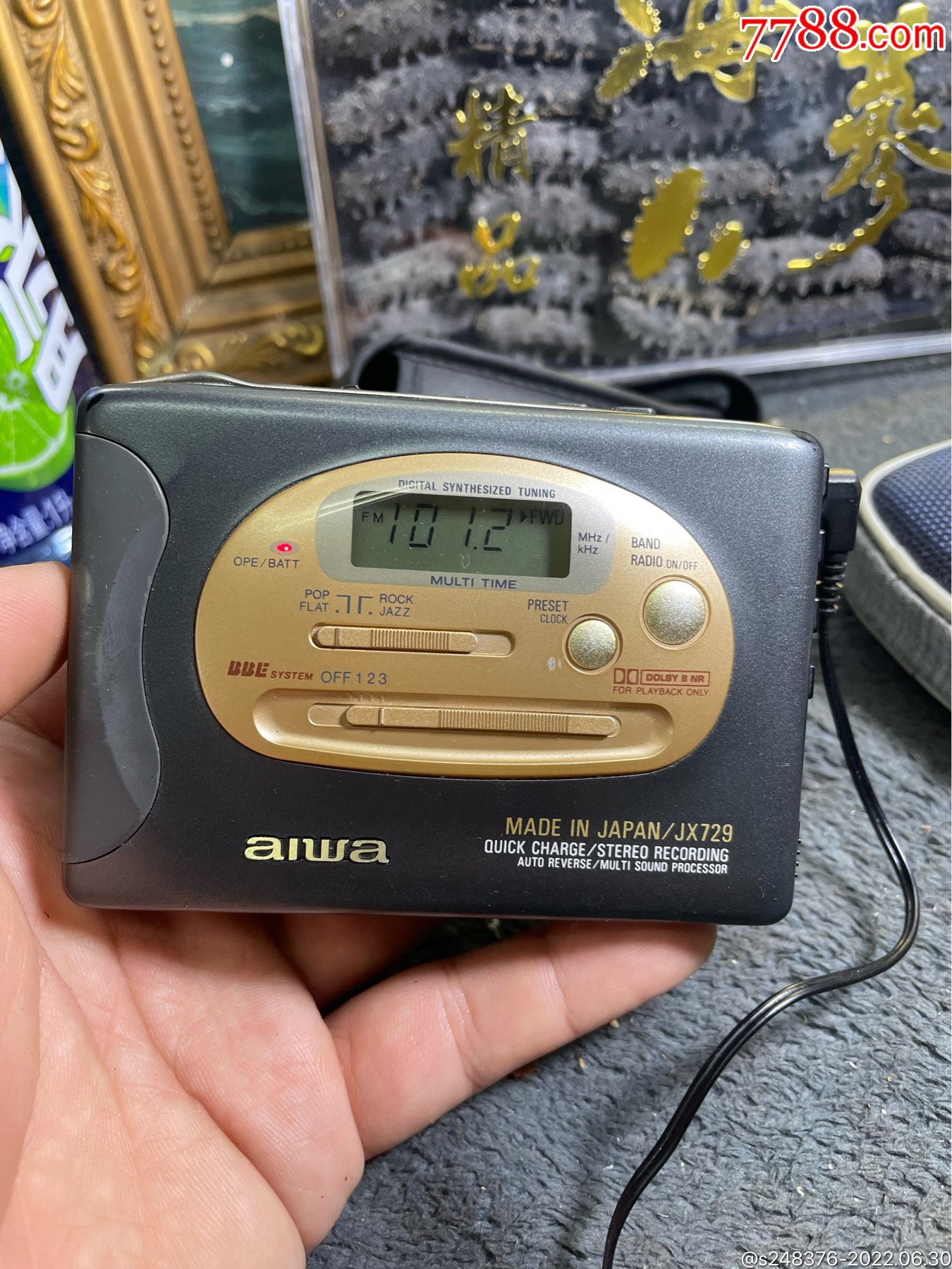 爱华JX729磁带随身听_随身听/mp3_古近玩物驿站【7788收藏__收藏热线】