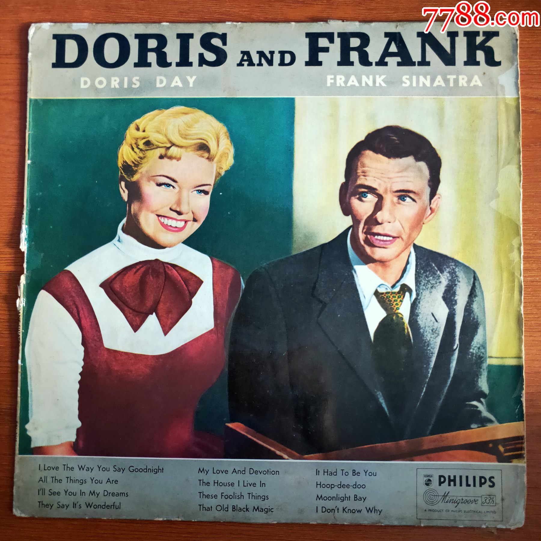 DORIS-DAY/FRANK-SINATRA-12寸黑胶LP-A23-价格:20元-au31910187-老唱片/胶片 -加价-7788收藏__收藏热线