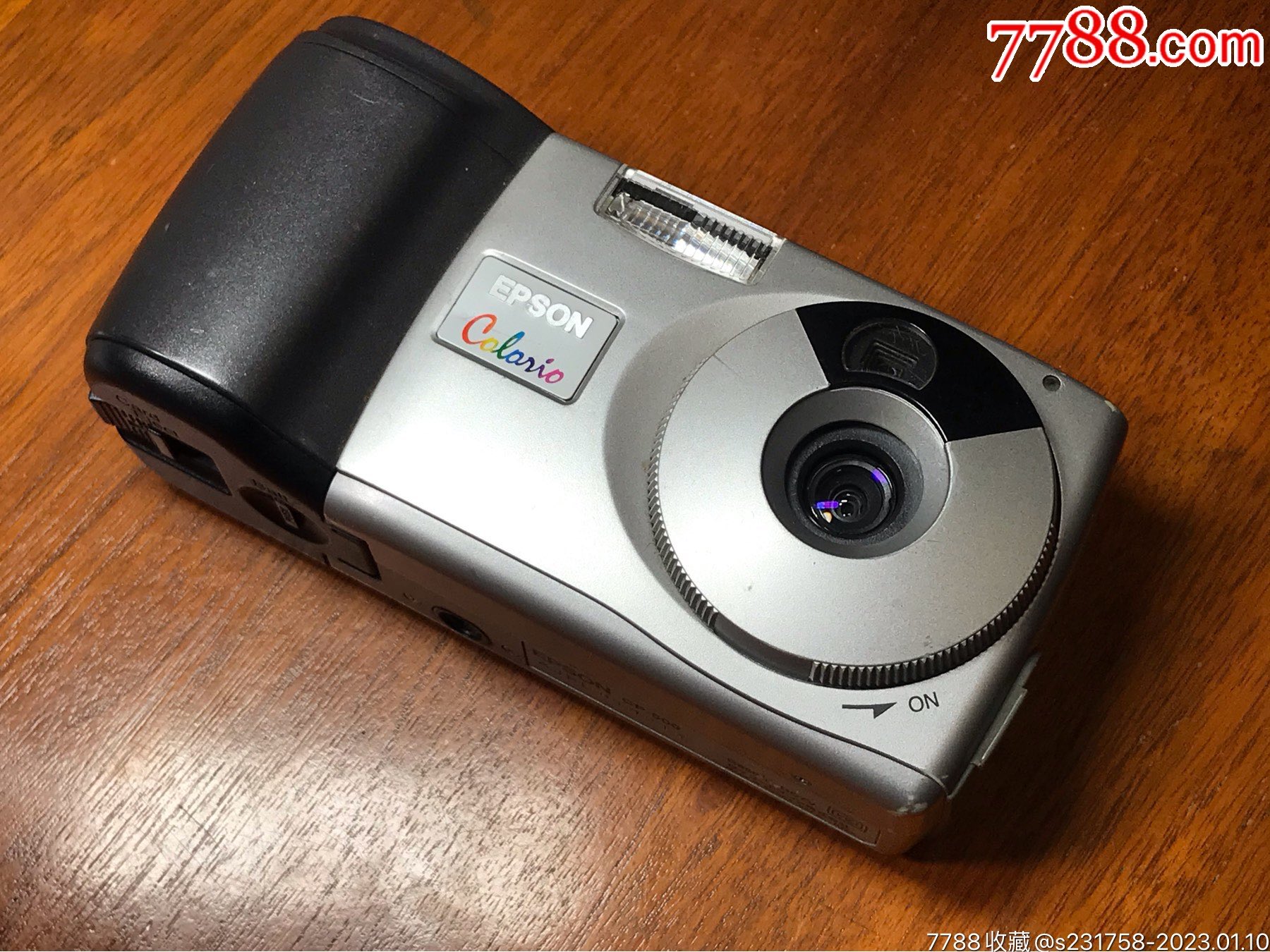 少见EPSON爱普生CP500复古CCD数码相机，功能一切正常_卡片机/数码相机_图片价格_收藏鉴定_7788钱币网