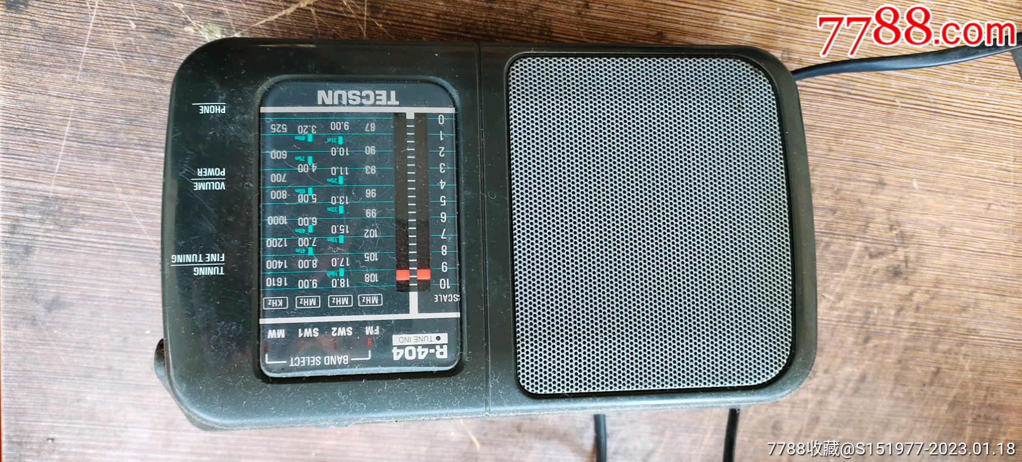 老收音机，质量就是好，到现在功能全部正常，-价格:30元-au32736343-收音机 -加价-7788收藏__收藏热线
