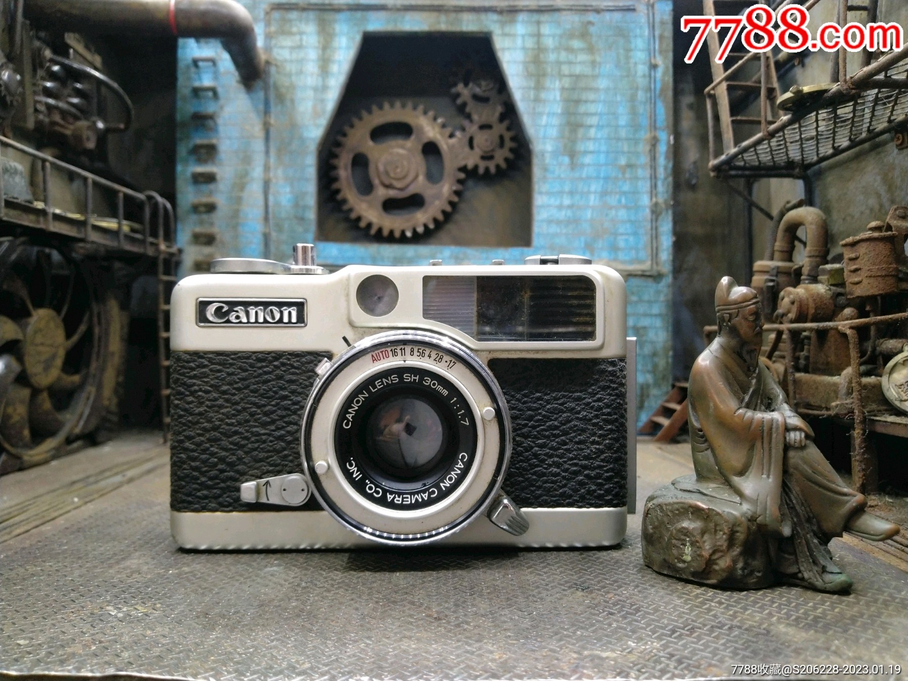 6070★Canon-demi-EE17半格相机／机身编号：221194-价格:285元-au32741344-傻瓜机/胶片相机 -加价 ...