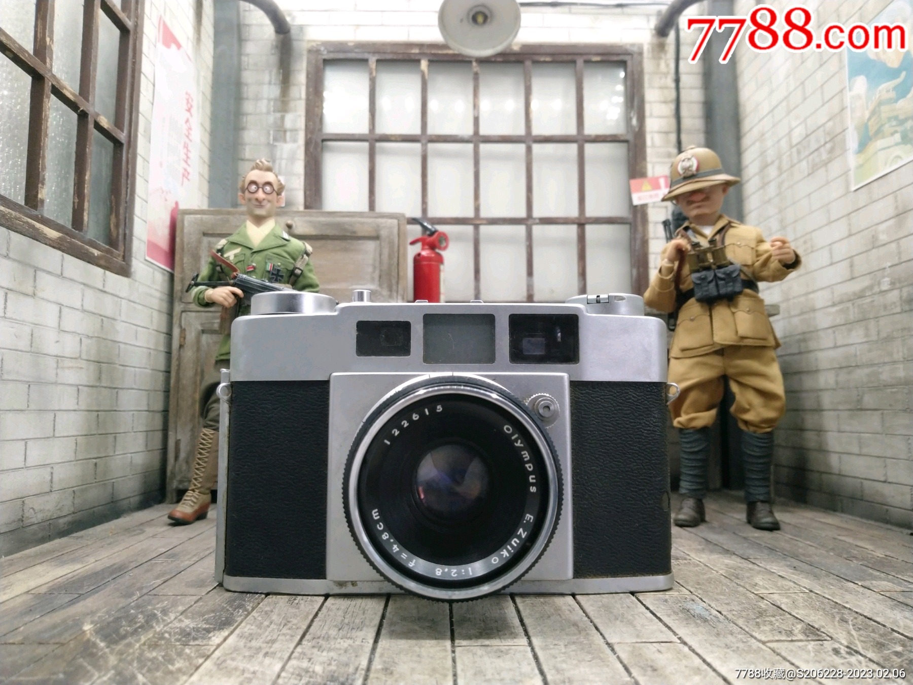 6577★OLYMPUS-35S旁轴相机/编号143710-价格:30元-au33046087-傻瓜机/胶片相机 -加价-7788收藏__收藏热线