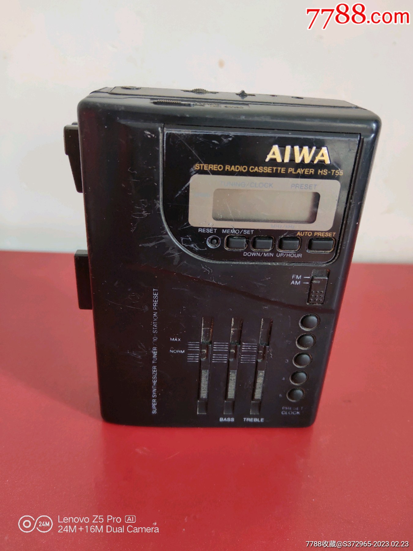 爱华HS-T55_随身听/mp3_通州晓宇【7788收藏__收藏热线】