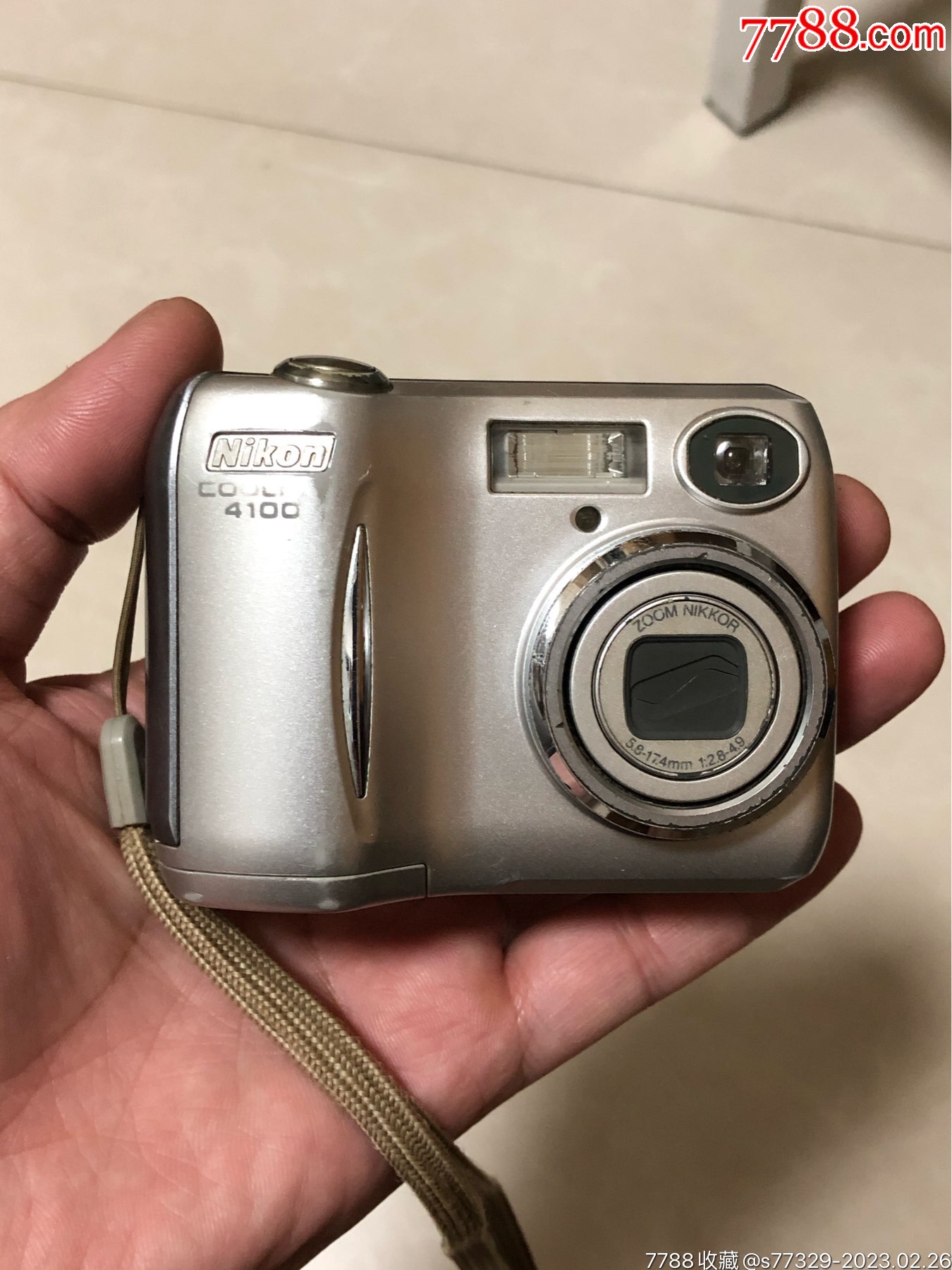 尼康ccd数码相机功能全好的-价格:30元-au33089432-卡片机/数码相机 -加价-7788收藏__收藏热线
