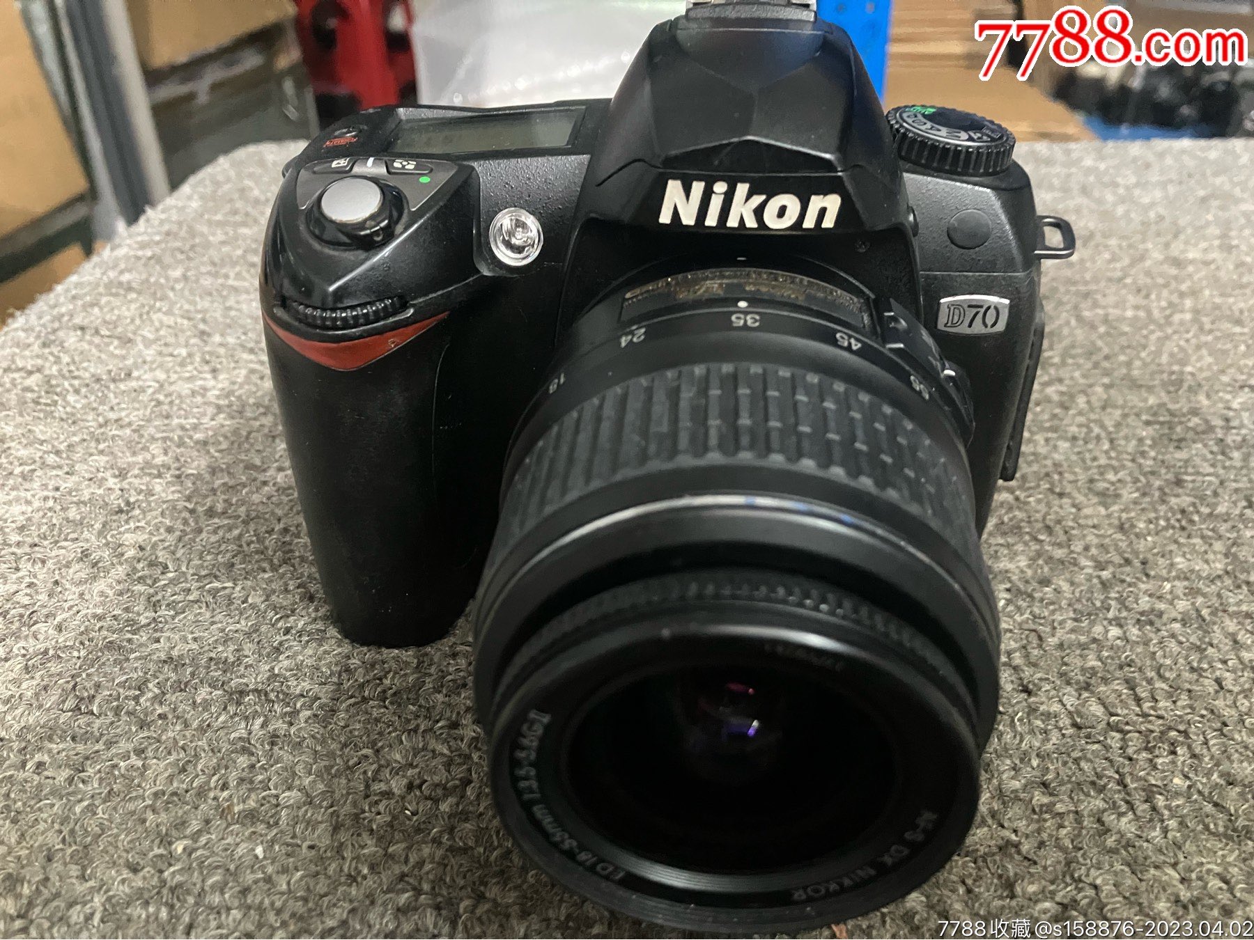 尼康D70相机配18-55套机_单反相机_火热拍藏品馆【7788收藏__收藏热线】
