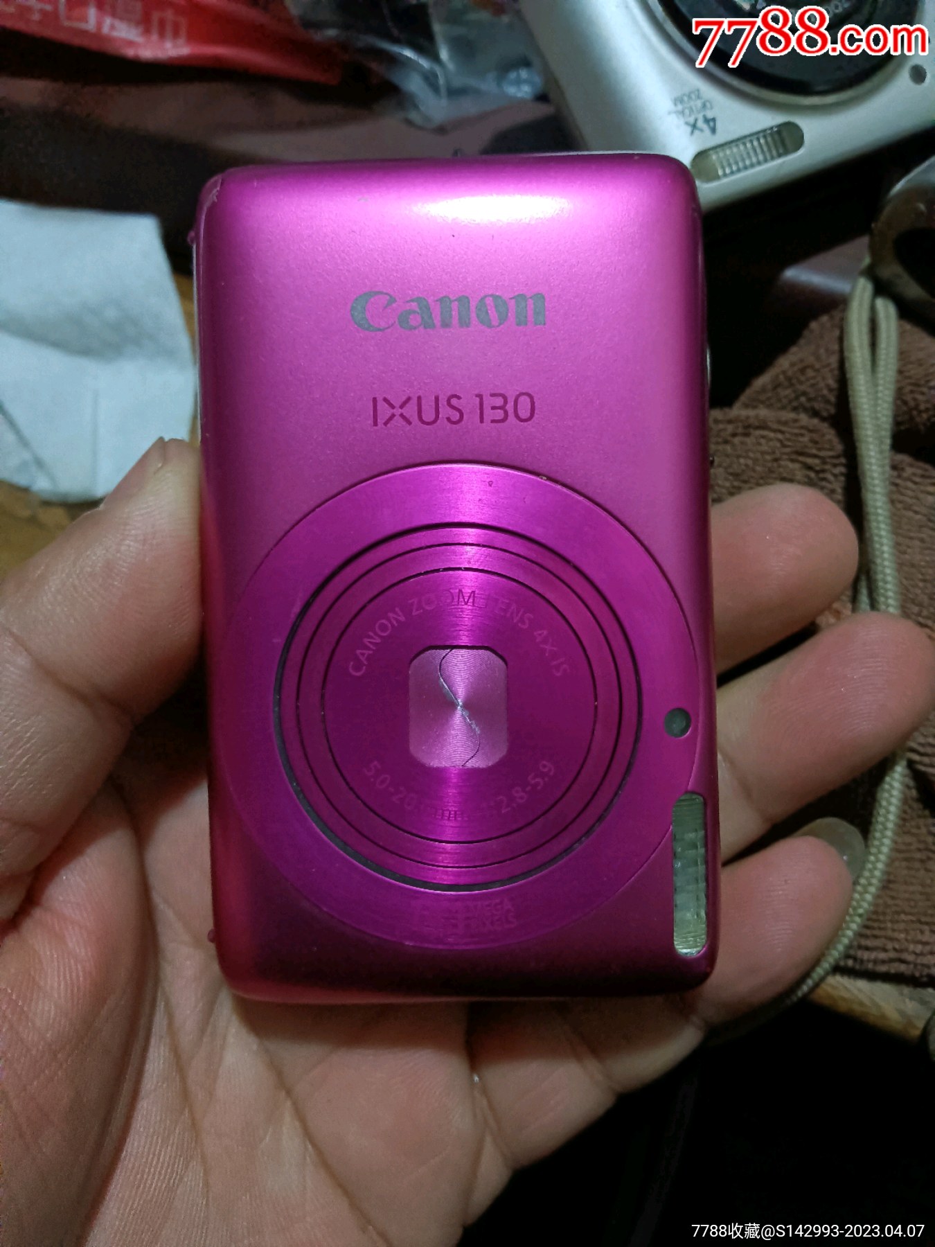 佳能数码相机，佳能IXUS130_卡片机/数码相机_鉴别图片_收藏价格_7788陶器收藏