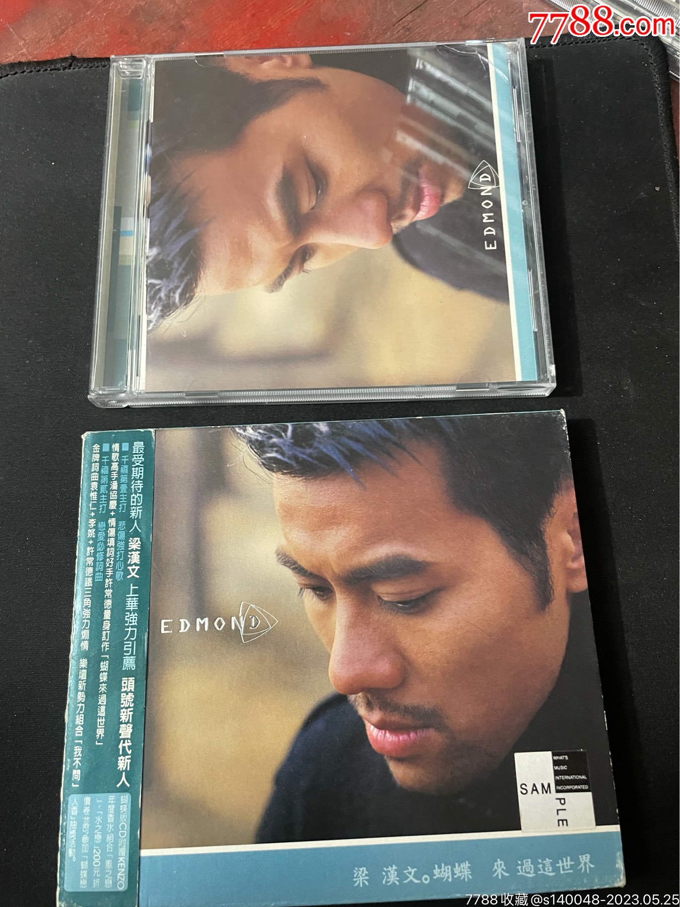 梁汉文（蝴蝶）电台版-价格:7元-au34107266-音乐CD -加价-7788收藏__收藏热线