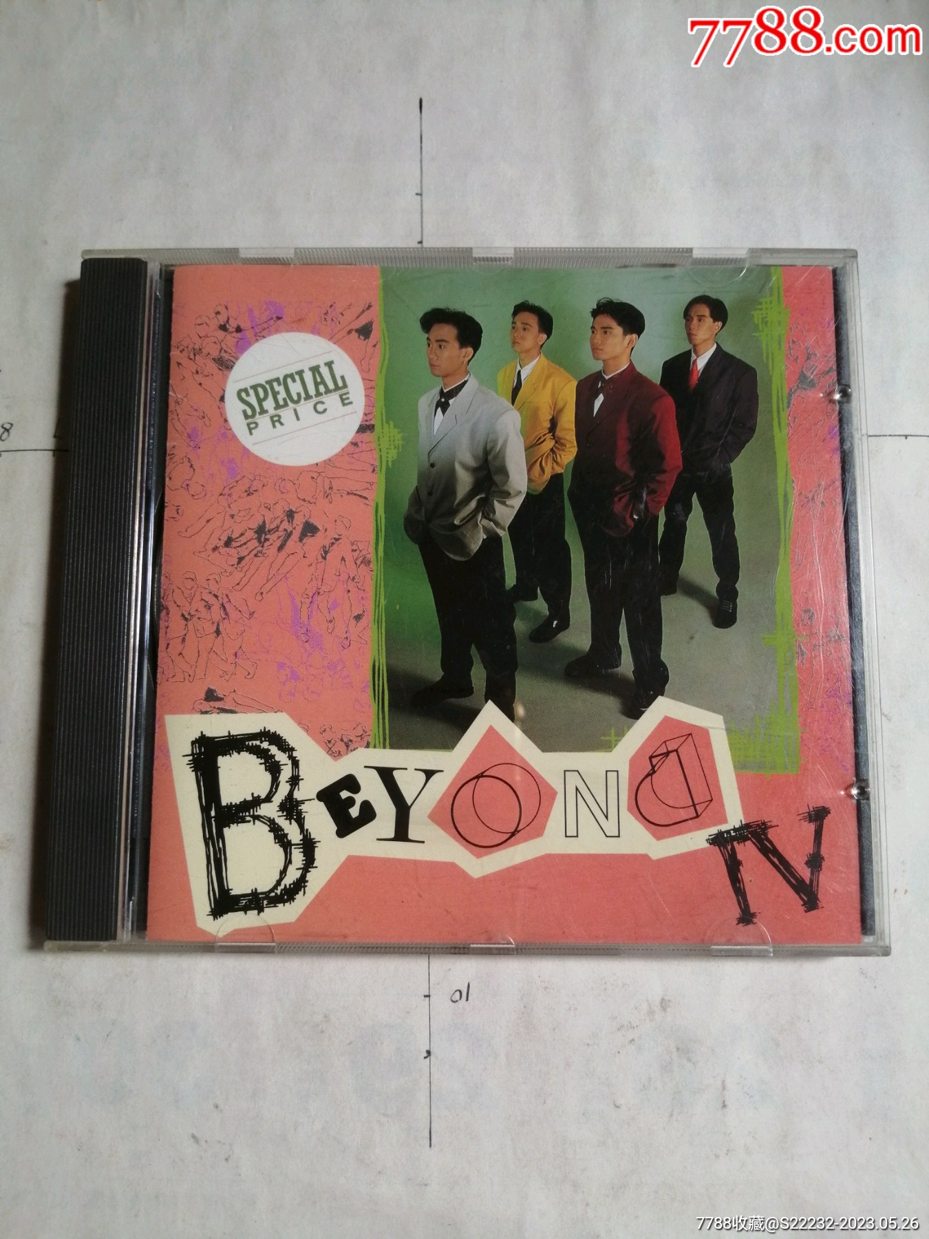 BEYOND，IV。新艺宝T113.01原版-价格:400元-au34116083-音乐CD -加价-7788收藏__收藏热线