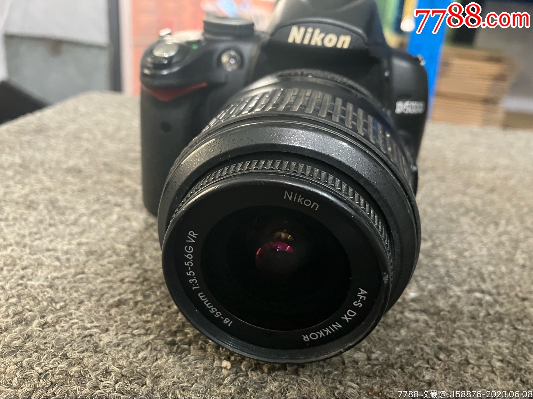尼康D5000相机配18-55vr镜头套机_单反相机_回收价格_收藏价值_7788纪念钞