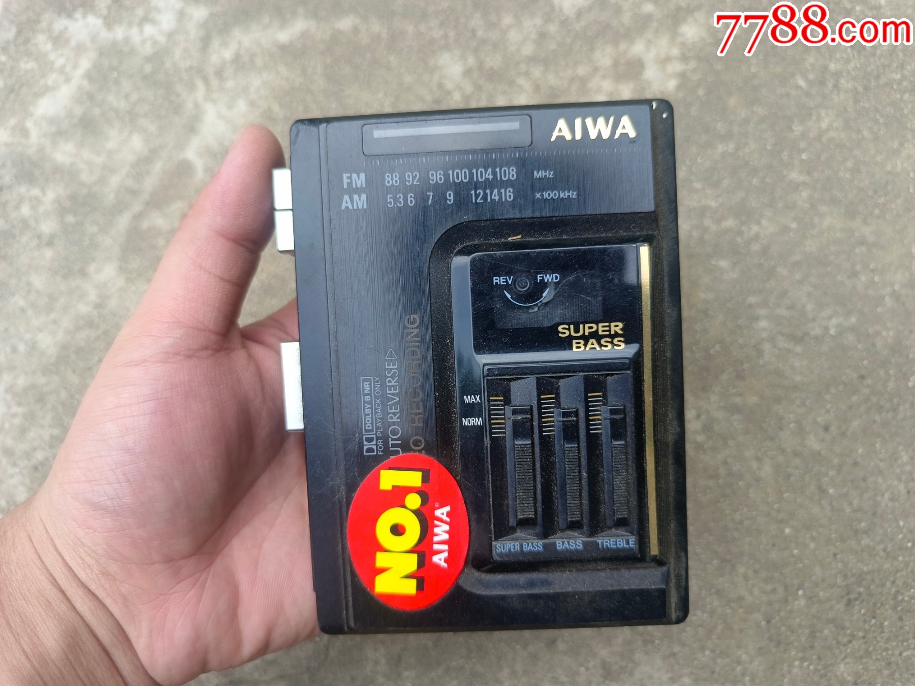 爱华AIWA磁带机-价格:20元-au34269204-随身听/mp3 -加价-7788收藏__收藏热线