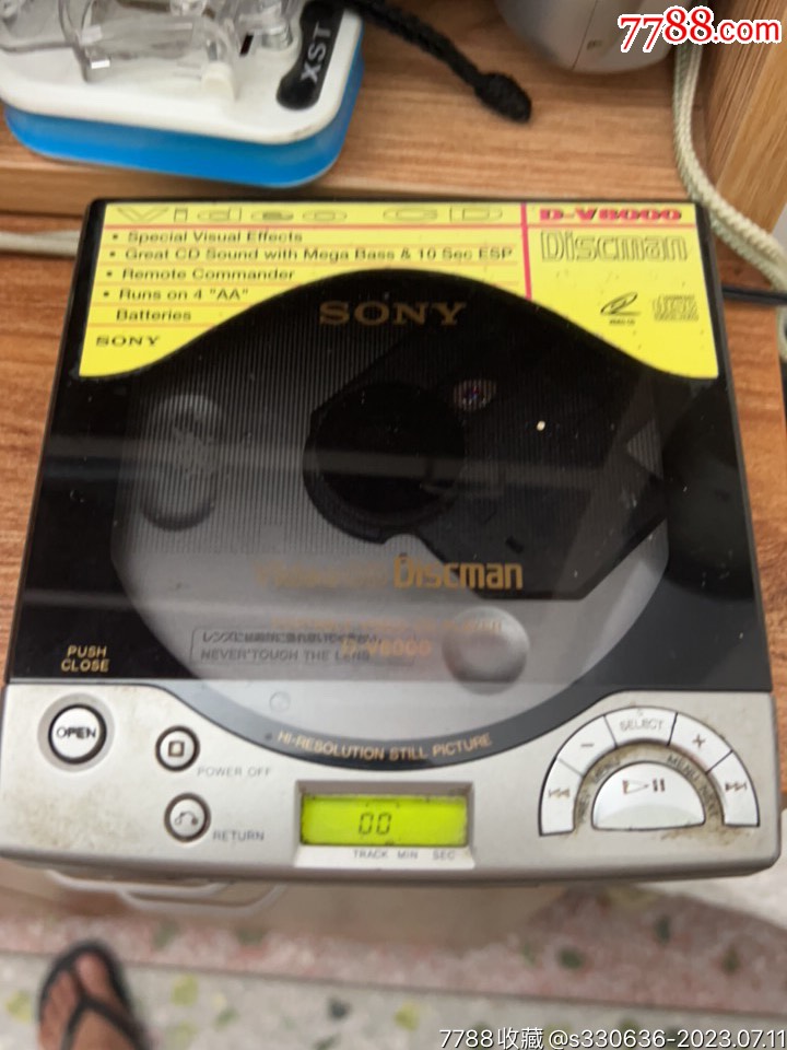 SONYD-V8000_随身听/mp3_华仔音乐收藏【7788收藏__收藏热线】