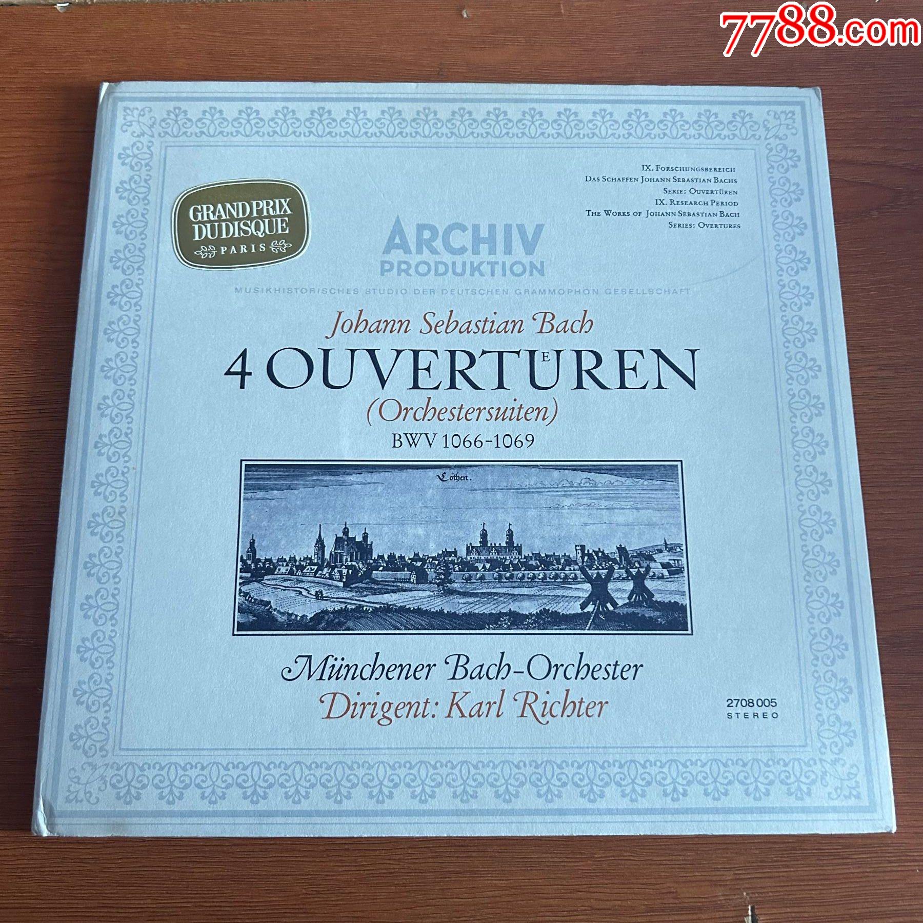 巴赫-ouverturen-李希特指挥-2LP-A92-价格:20元-au34697799-老唱片/胶片 -加价-7788收藏__收藏热线