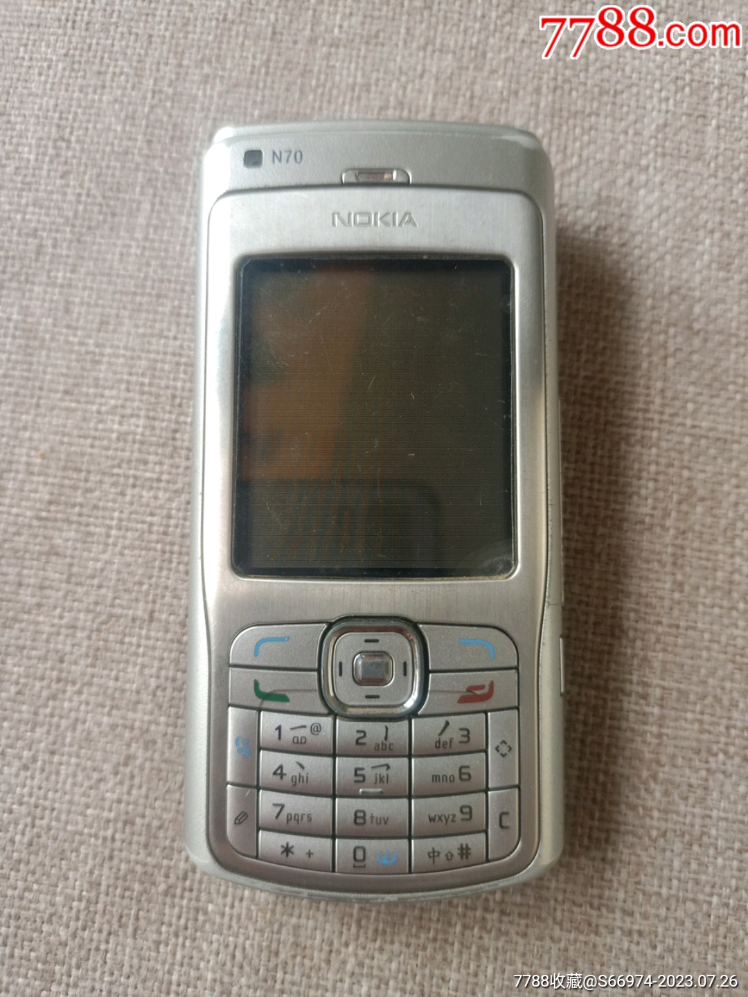 诺基亚N70-价格:10元-au34763267-其他手机 -加价-7788收藏__收藏热线