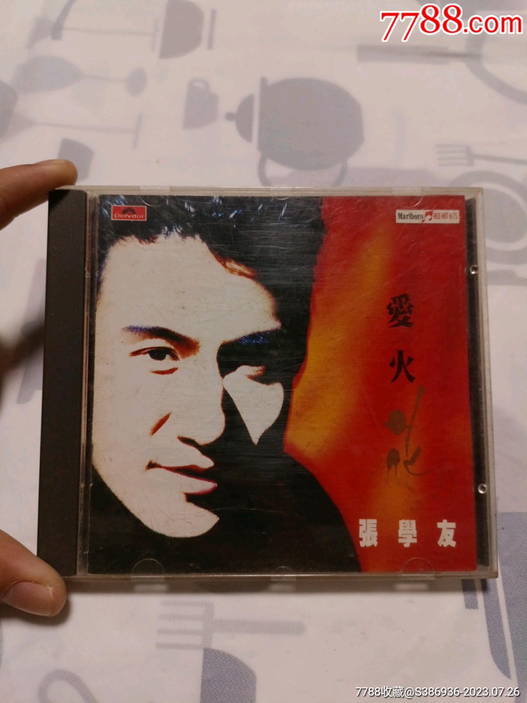 张学友爱火花_音乐CD_图片收藏_回收价格_7788音像