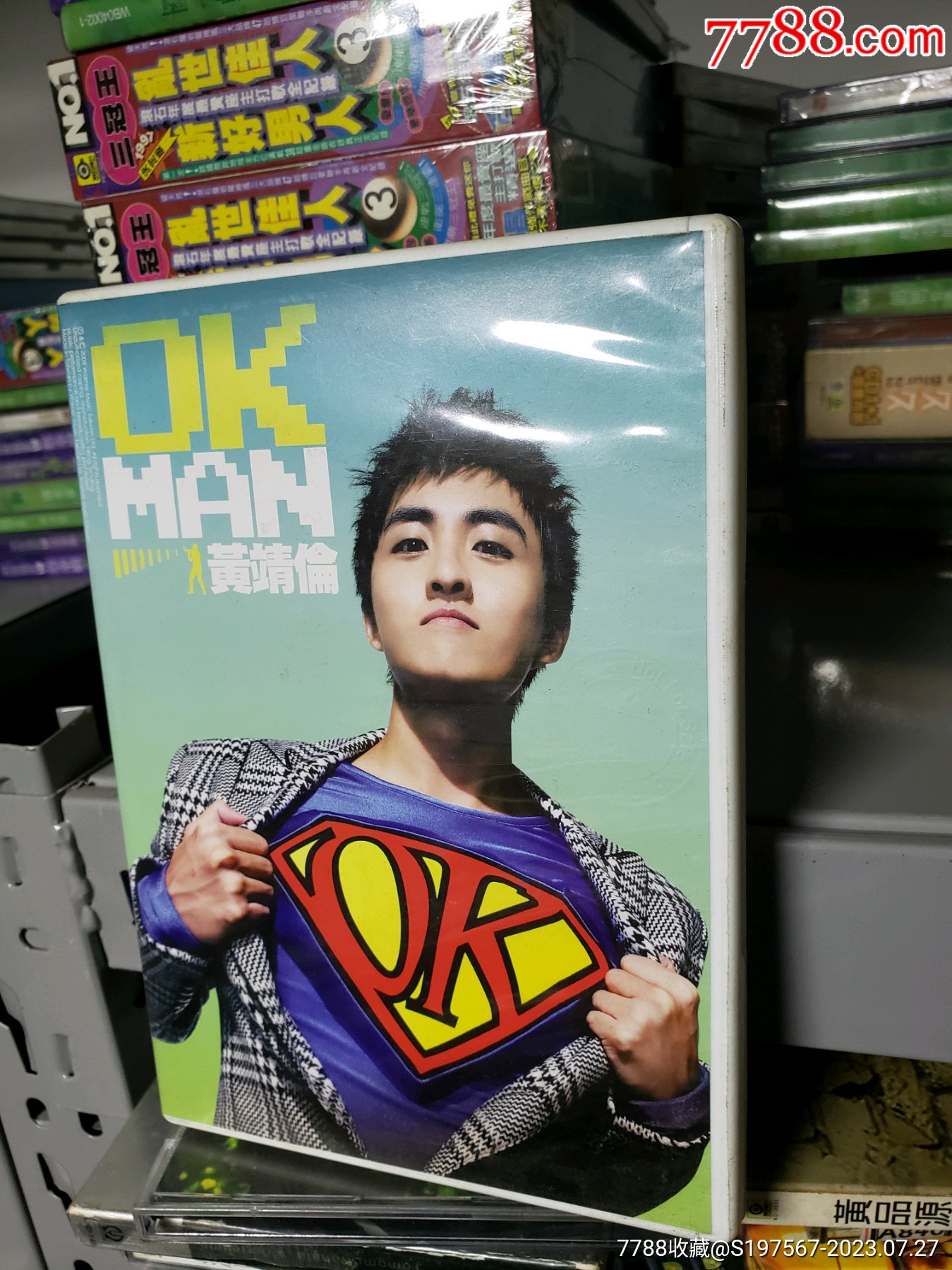 黄靖伦，OKMan万能先生，台版CD-价格:10元-au34777461-音乐CD -加价-7788收藏__收藏热线