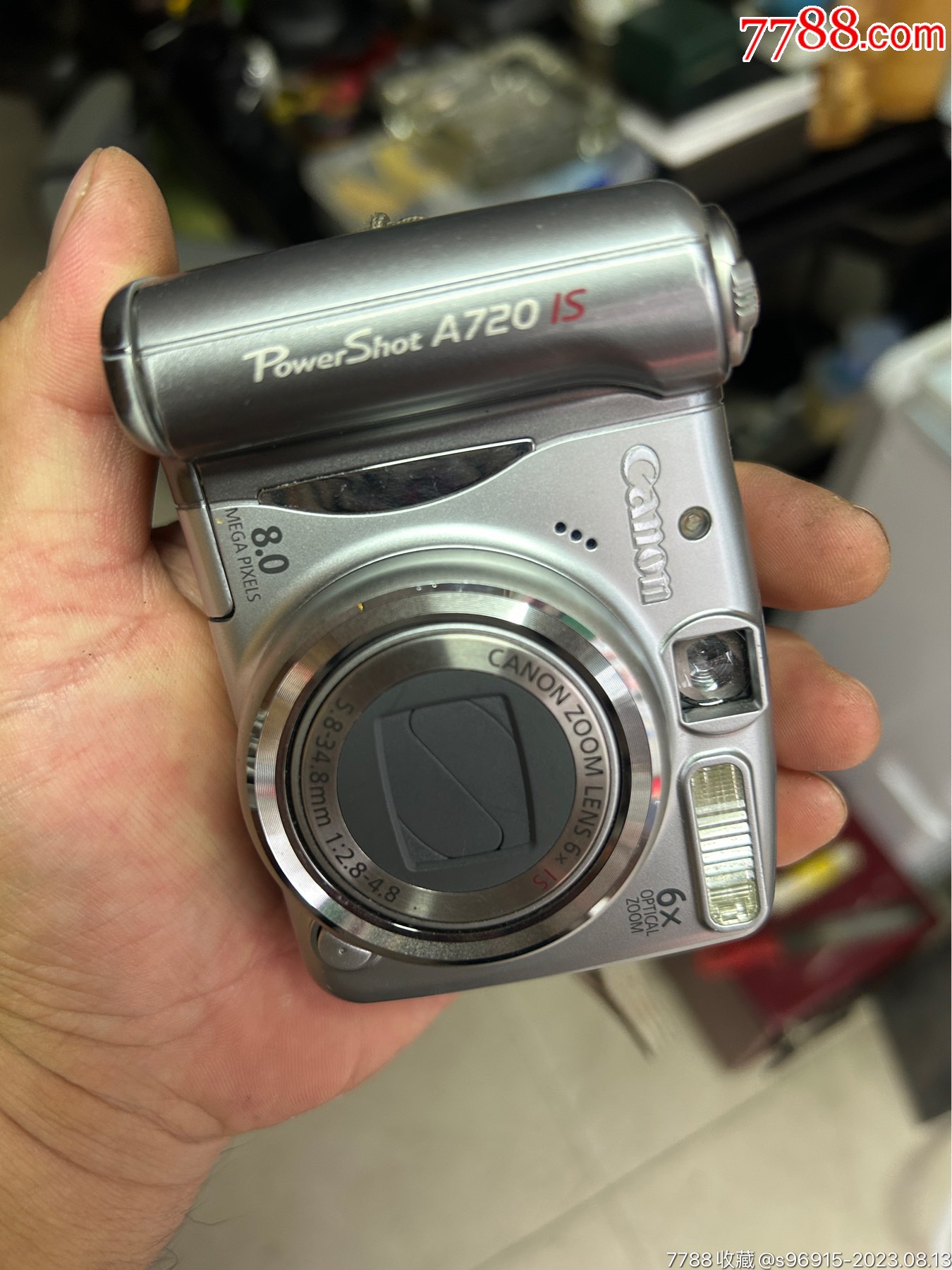佳能A720is精品数码相机_卡片机/数码相机_金达莱民俗收藏【7788收藏__收藏热线】