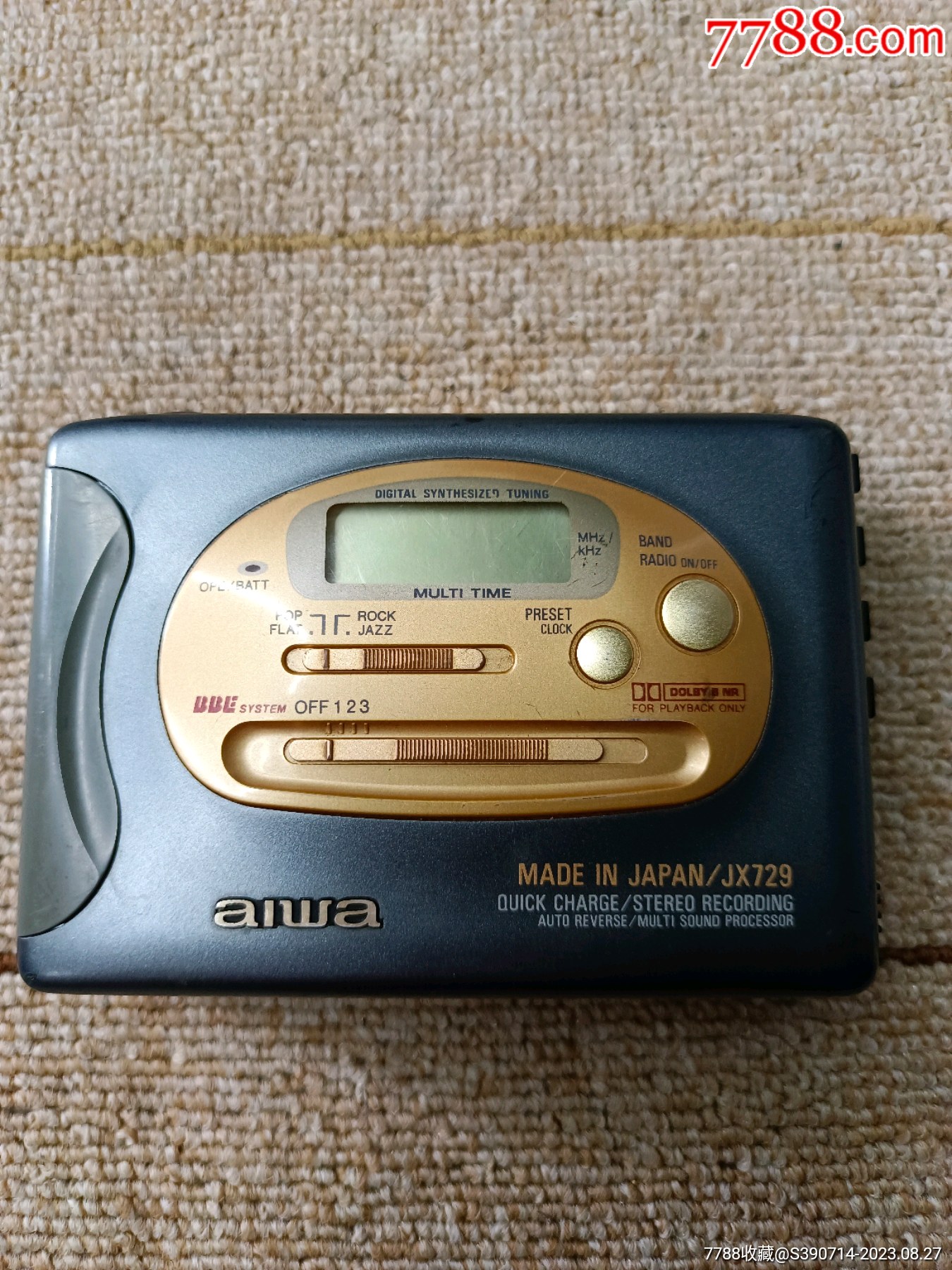 爱华JX729-价格:101元-au35103301-随身听/mp3 -加价-7788收藏__收藏热线