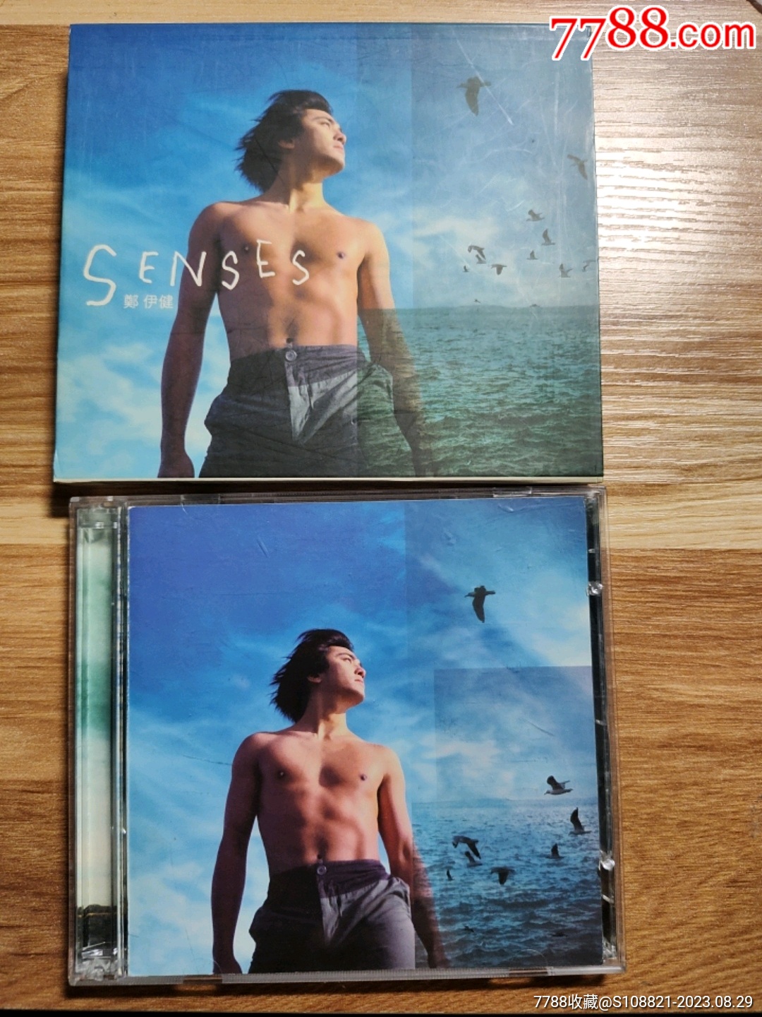 B郑伊健-SENSES纸盒版CD+VCD，带写真册，歌词，BMG原版CD_音乐CD_轩轩碟屋【7788收藏__收藏热线】