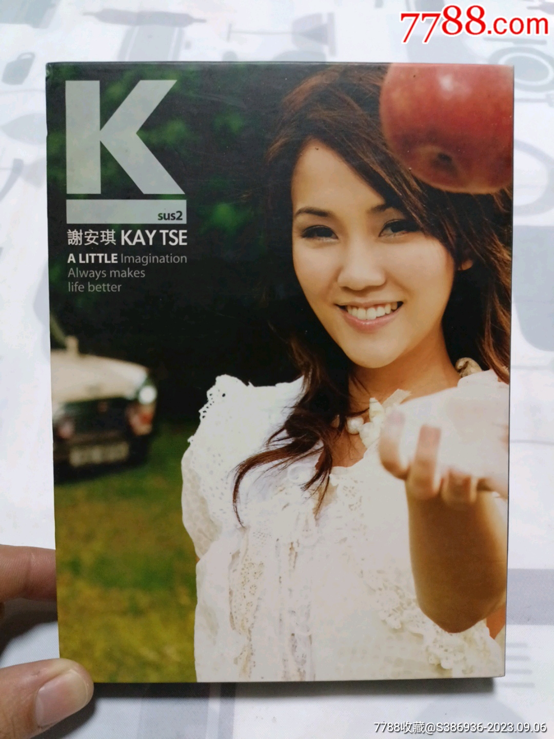 谢安琪KAYTSE纸盒版CD+VCD(缺CD)-价格:10元-au35223137-音乐CD -加价-7788收藏__收藏热线