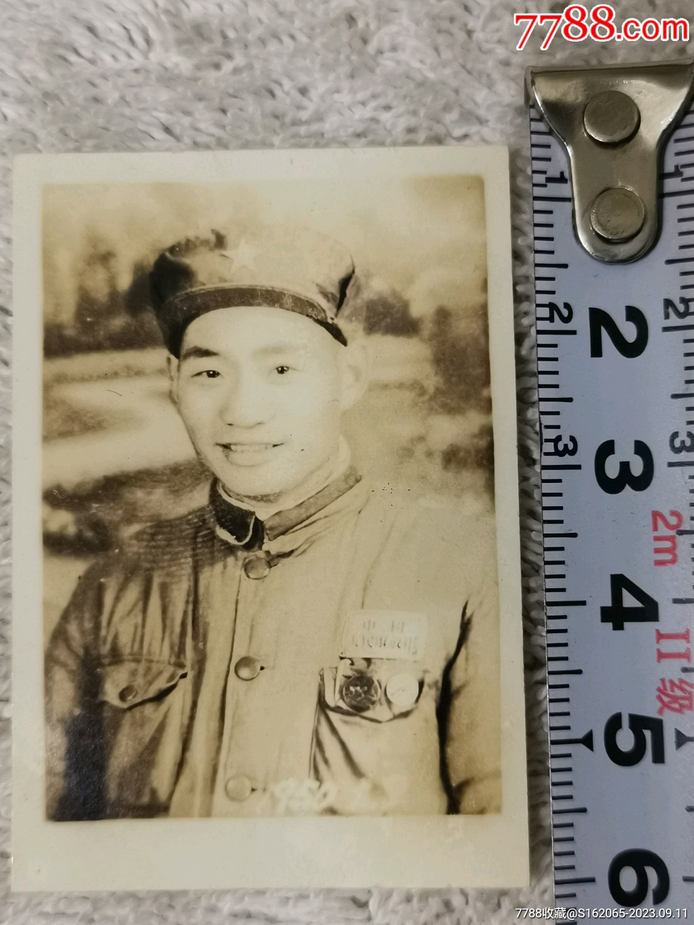 1950年军人留影_老照片_老照片老物件杂项铺【7788收藏__收藏热线】