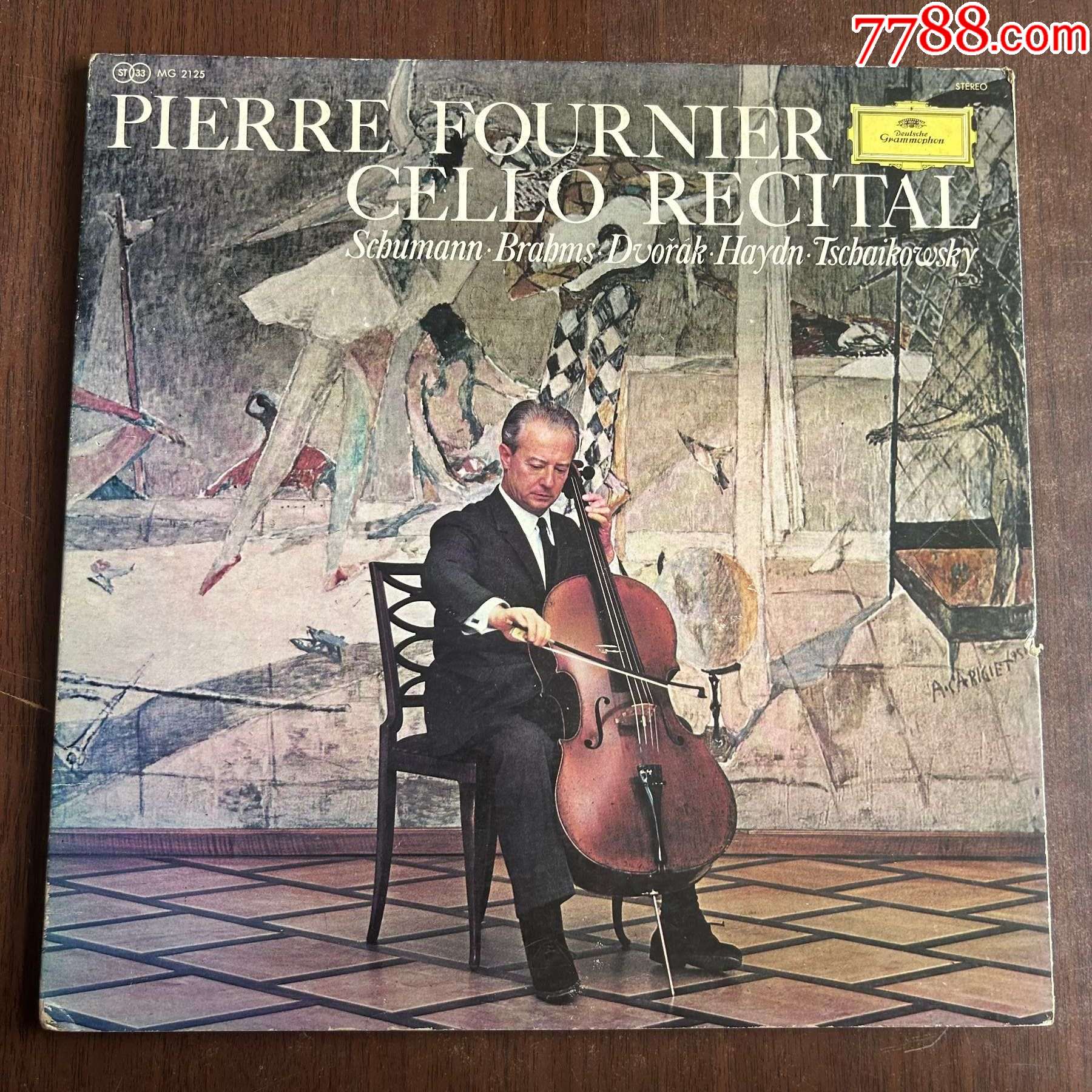 舒曼-勃拉姆斯-德沃夏克-大提琴作品-·富尼埃演奏-12寸黑胶LP-A48-价格:30元-au35333557-老唱片/胶片 -加价-7788收藏__收藏热线