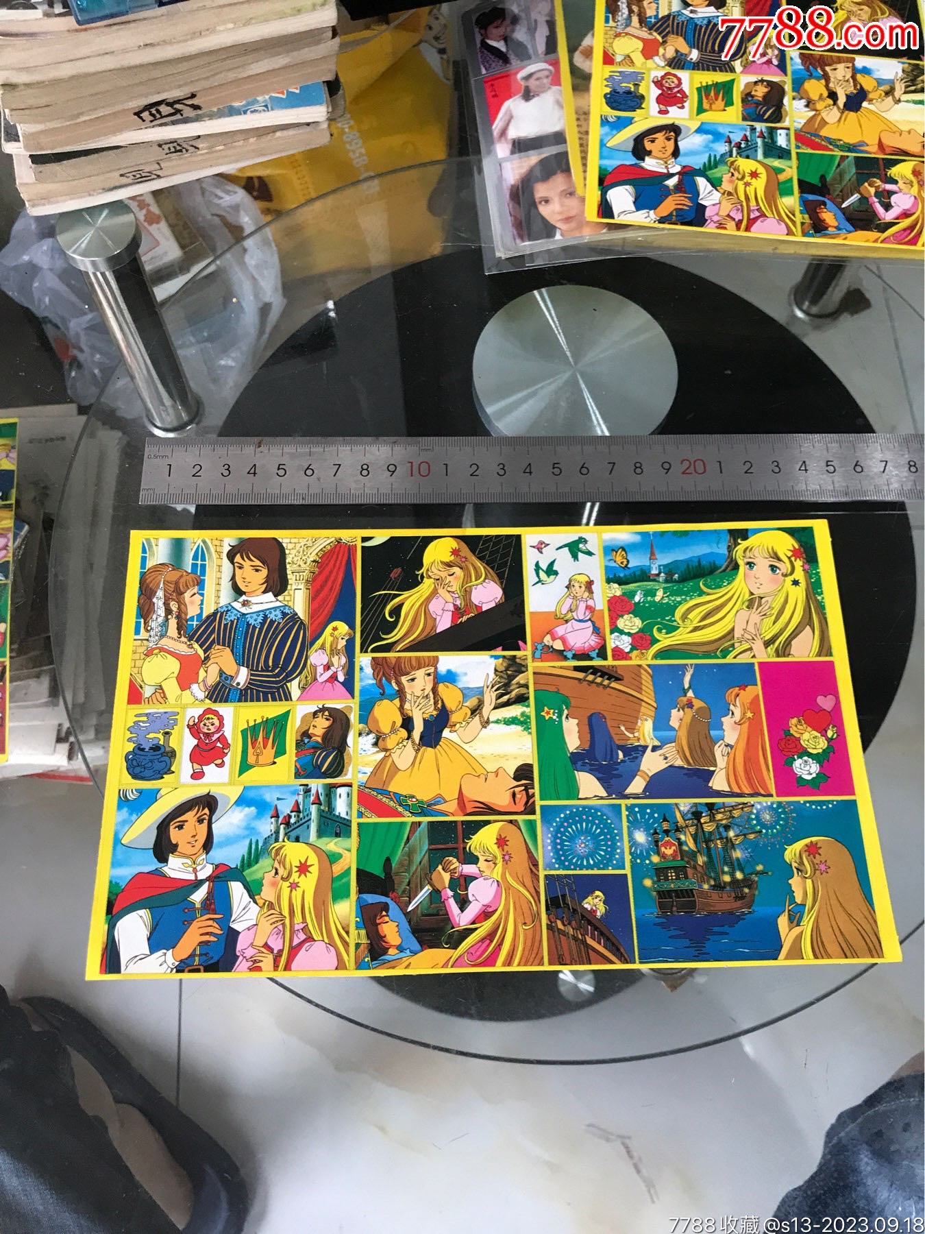 大版黄边贴纸-花仙子_贴纸_连环画交易网【7788收藏__收藏热线】