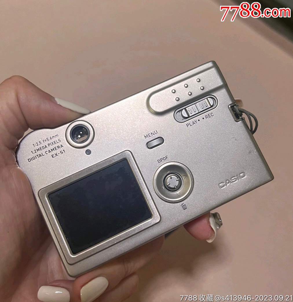 卡西欧S1-超薄ccd卡片数码相机-价格:178元-au35381377-傻瓜机/胶片相机 -加价-7788收藏__收藏热线