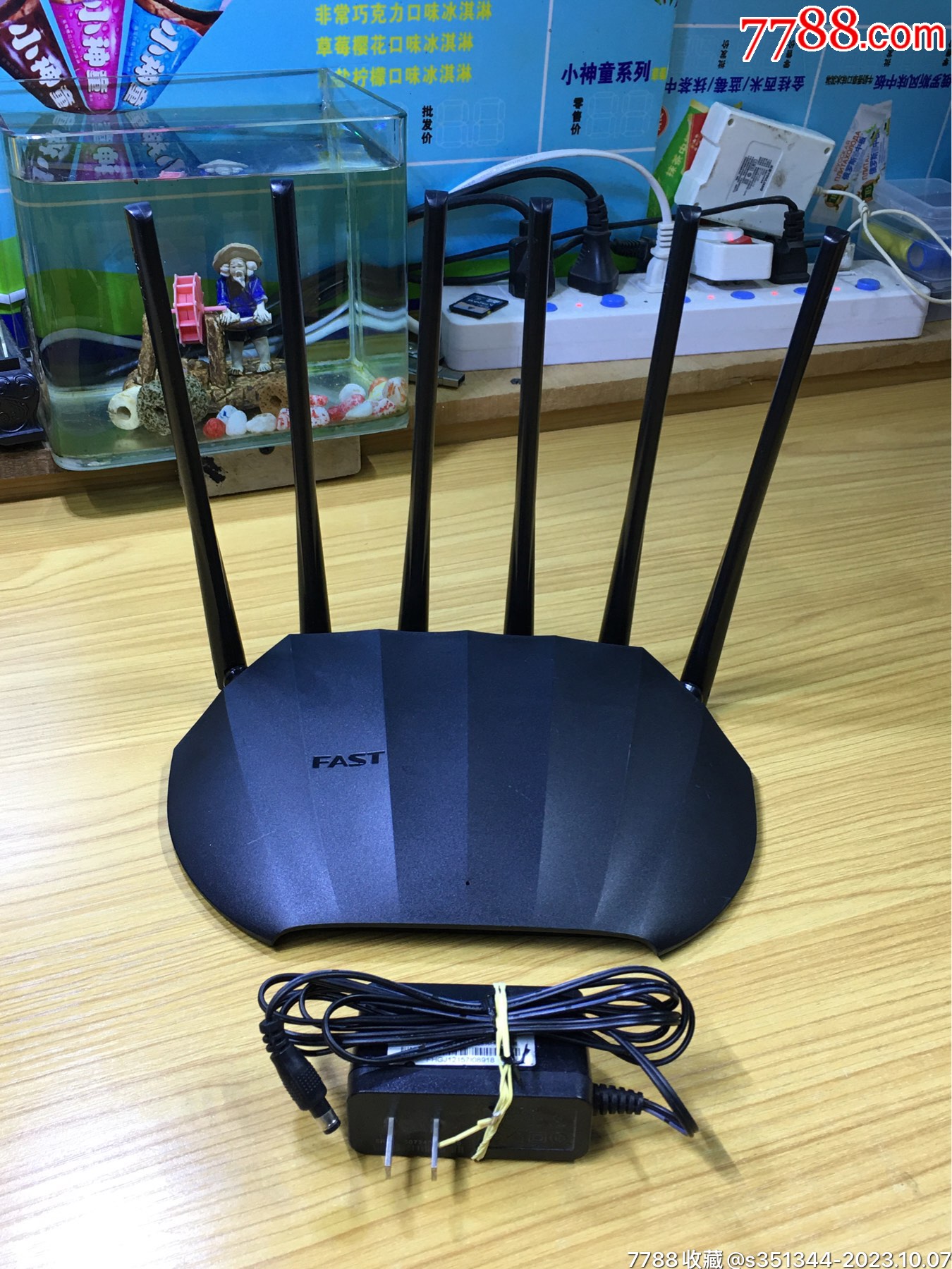 迅捷FAC1901R千兆版6爪双频5G路由器_其他电脑硬件_街角的杂货铺【7788收藏__收藏热线】