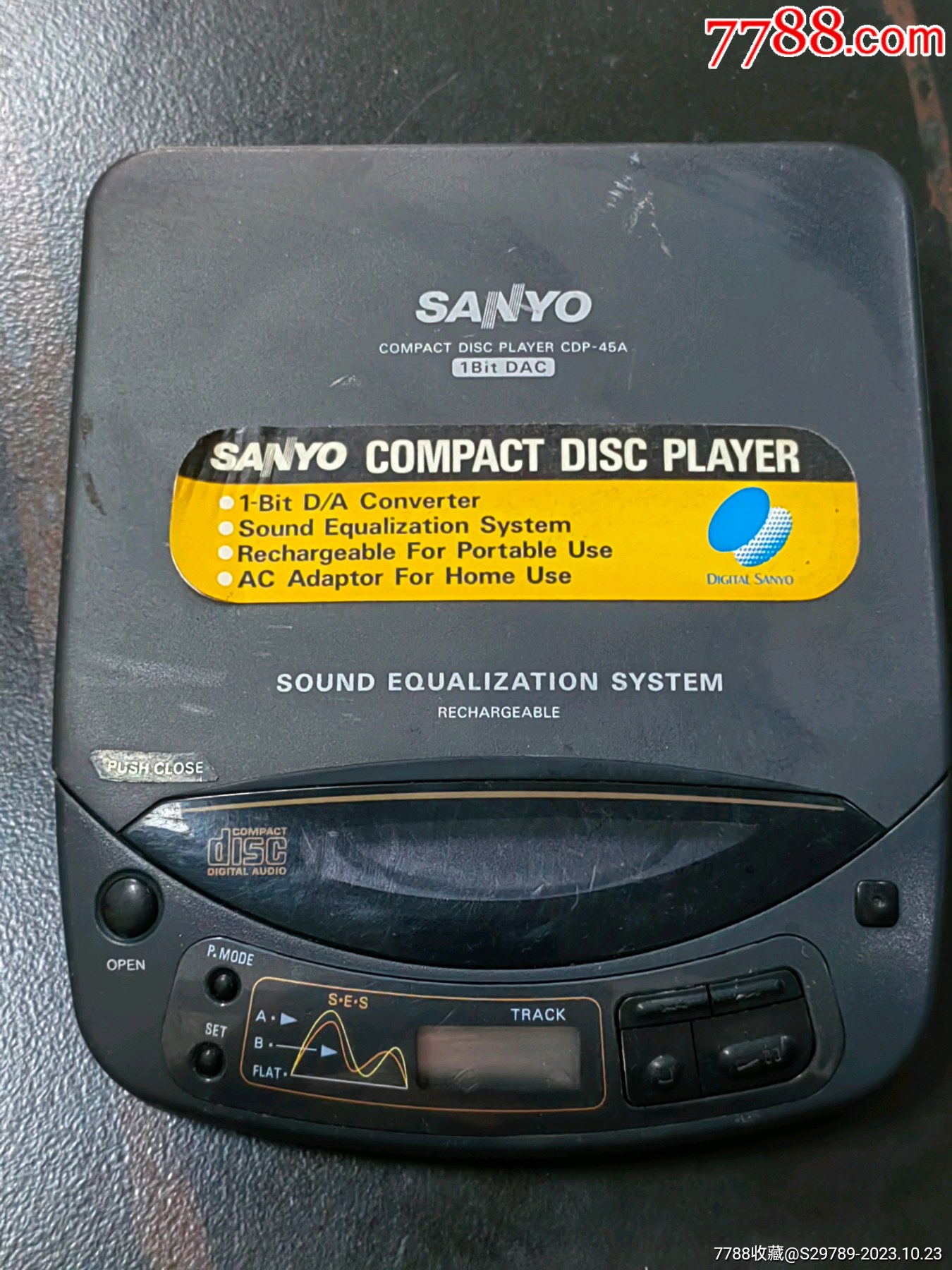 三洋随声听cd_随身听/mp3_东方红杂货【7788收藏__收藏热线】