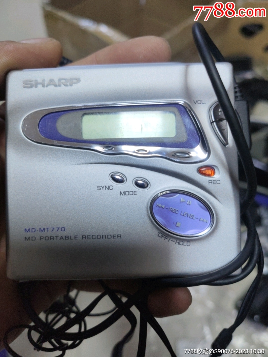 极品夏普MD随身听mt770_随身听/mp3_表内如一【7788收藏__收藏热线】