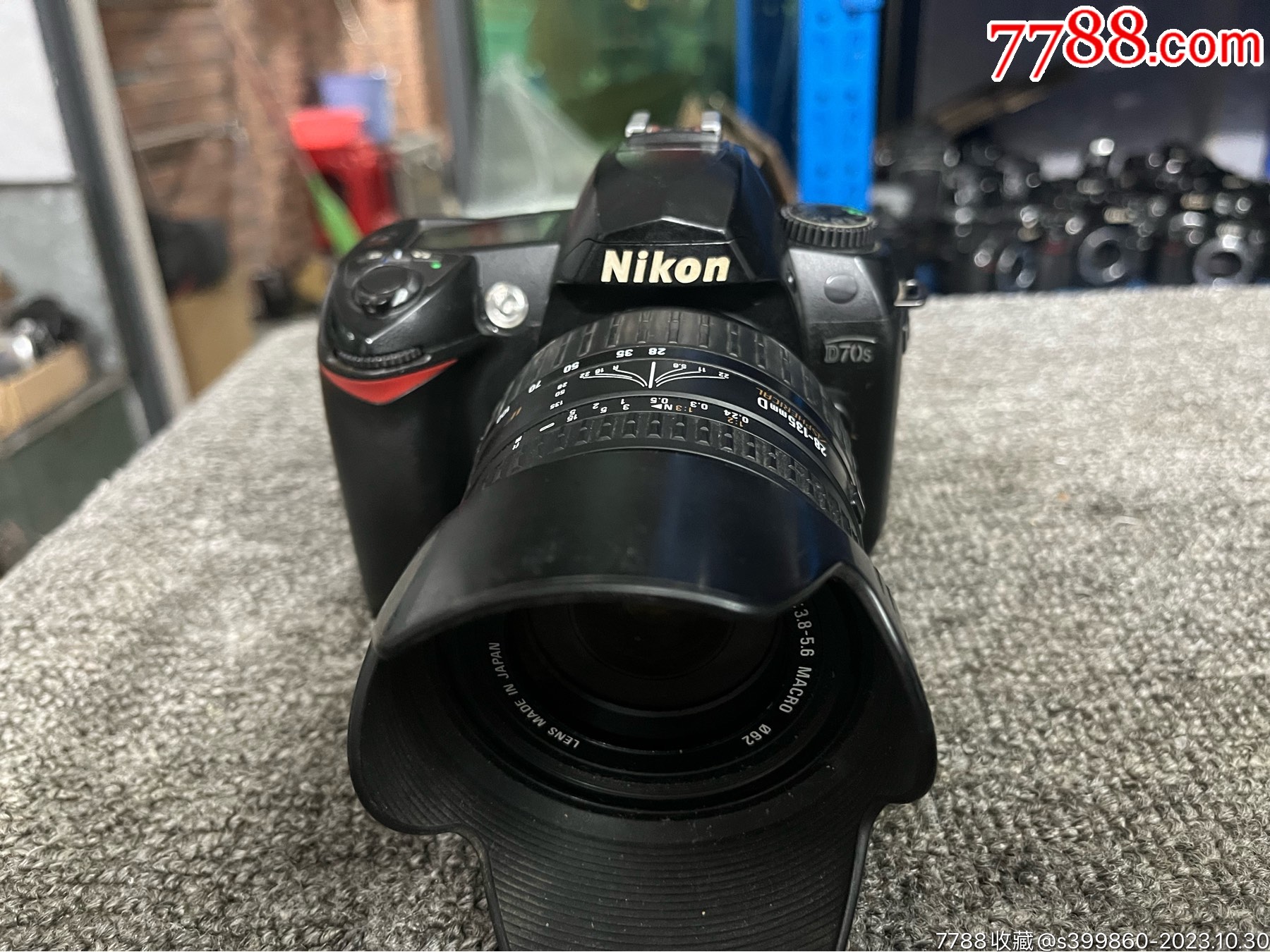 尼康D70s相机配适马28-135D镜头套机_单反相机_火焰影馆【7788收藏__收藏热线】
