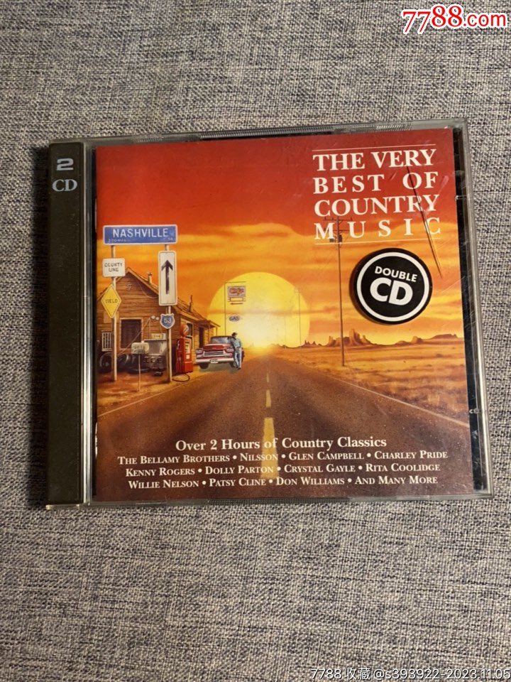 欧美乡村音乐。正版2CD。碟面92新_音乐CD_一线音乐搬运工【7788收藏__收藏热线】