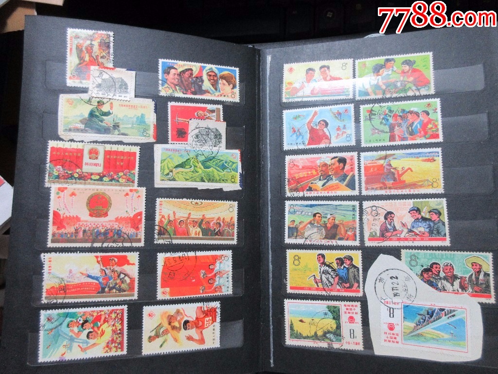 716枚不同样的74年到85年的JT信销票（3本册子）_“T”字邮票_马洲邮苑【7788收藏__收藏热线】