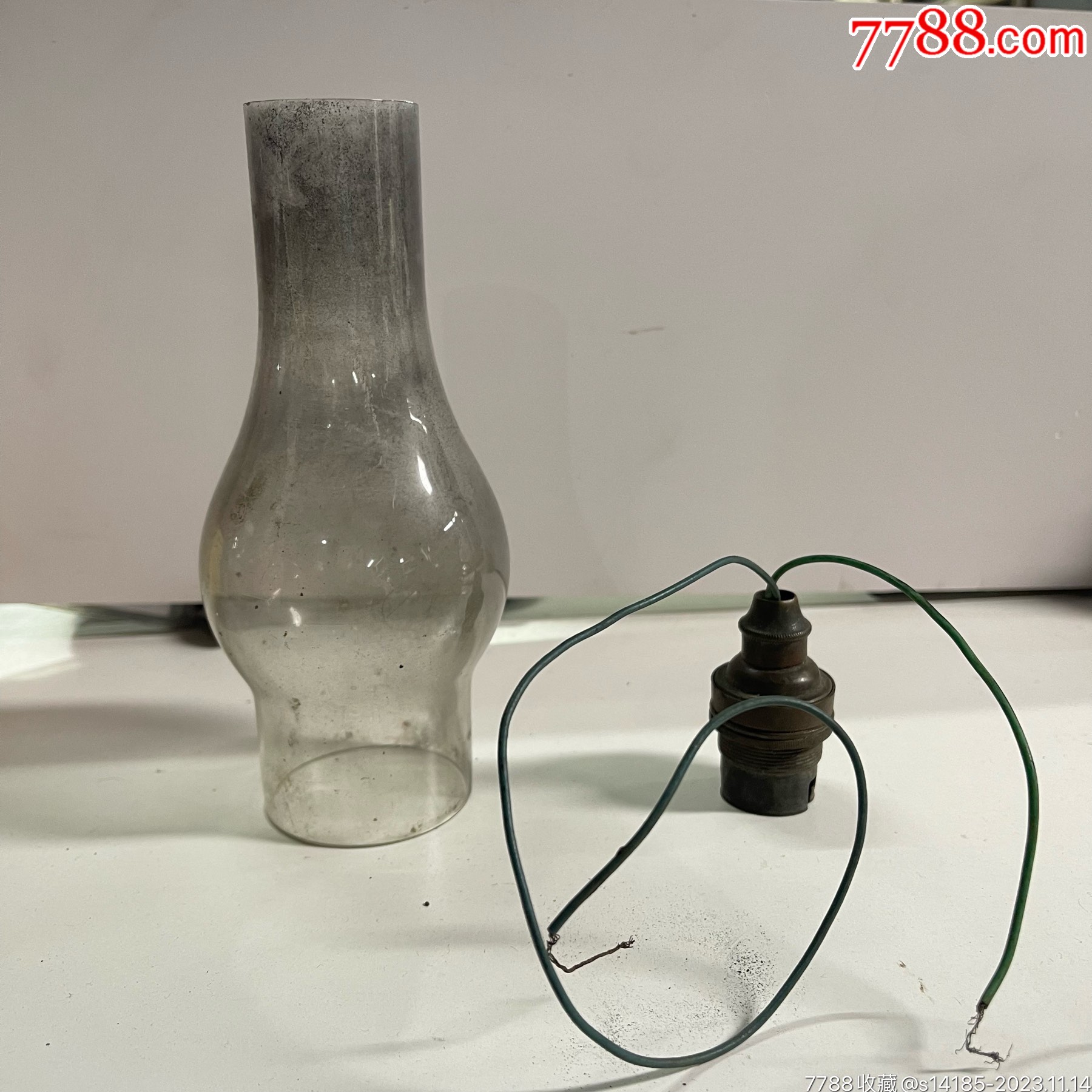 86/00。7.80年代马灯煤油灯灯罩和灯泡底座_马灯/煤油灯_大名古物【7788收藏__收藏热线】