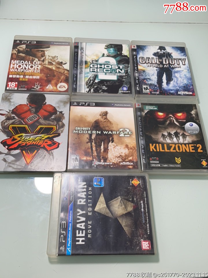 PS3游戏光盘_PSP/游戏机_妍睿收藏【7788收藏__收藏热线】