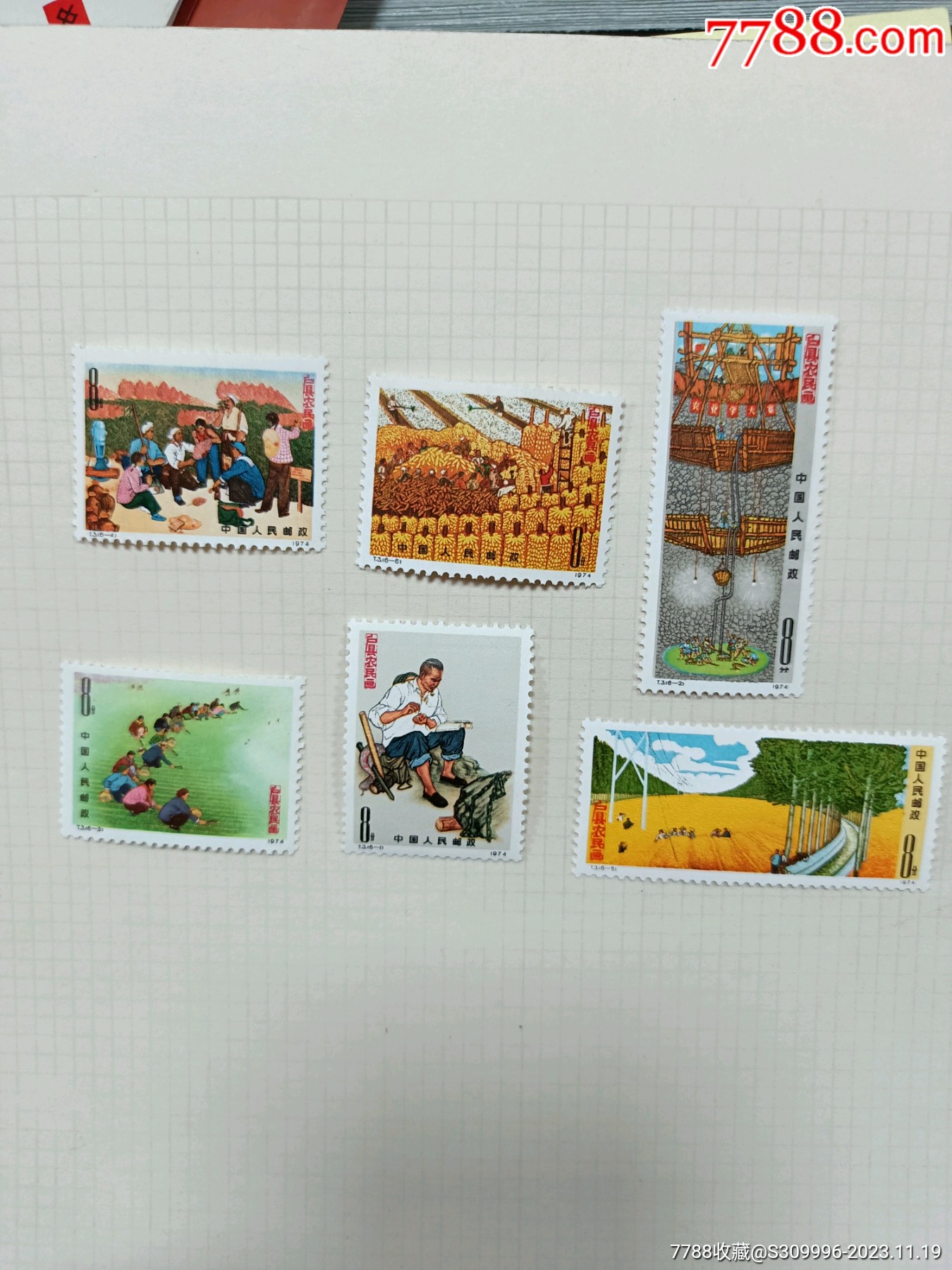 T3户县农民画_“T”字邮票_币钞收售店【7788收藏__收藏热线】