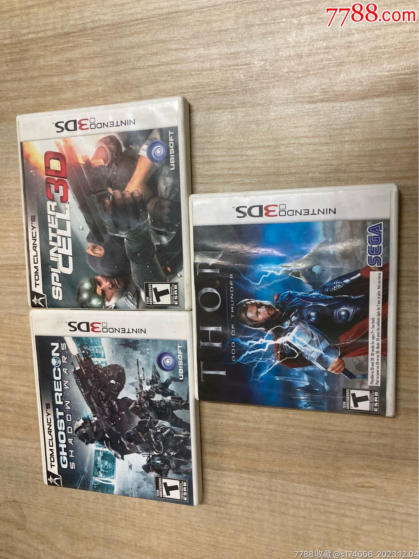 3DS插卡-价格:20元-au36177149-PSP/游戏机 -加价-7788收藏__收藏热线