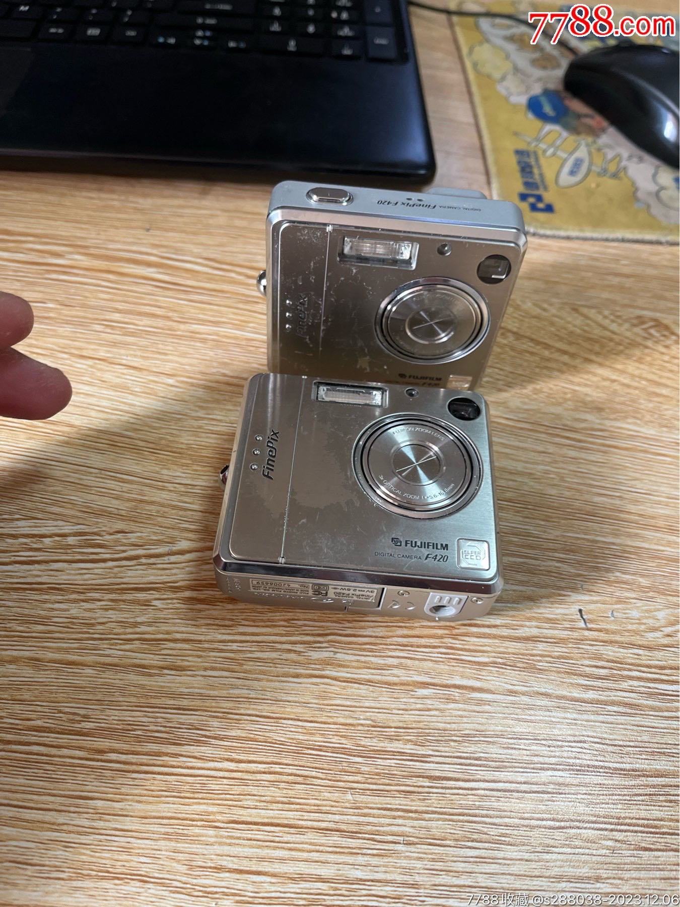 两台富士f420配件机_卡片机/数码相机_解忧百货【7788收藏__收藏热线】