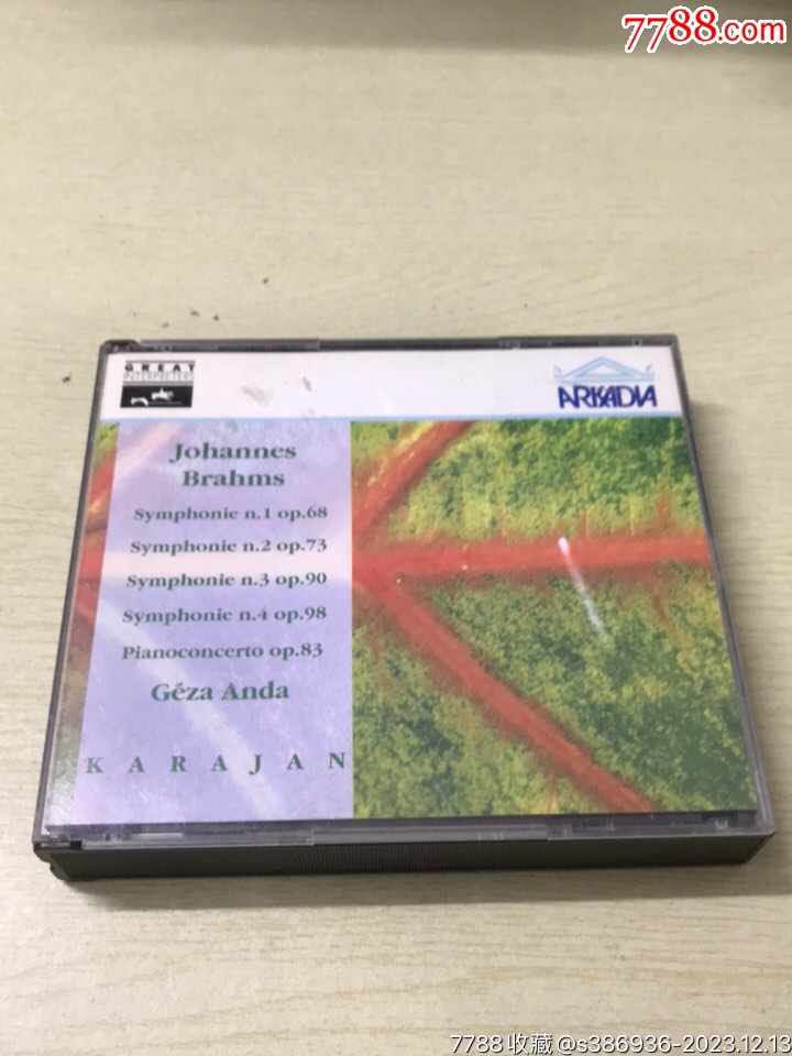 Johannes/Brahms/3CD-价格:30元-au36273300-音乐CD -加价-7788收藏__收藏热线