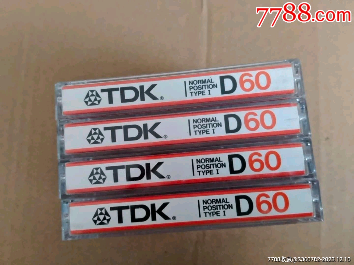 二手空白带TDK-D60-4盘详情如图_磁带/卡带_轩轩店铺【7788收藏__收藏热线】