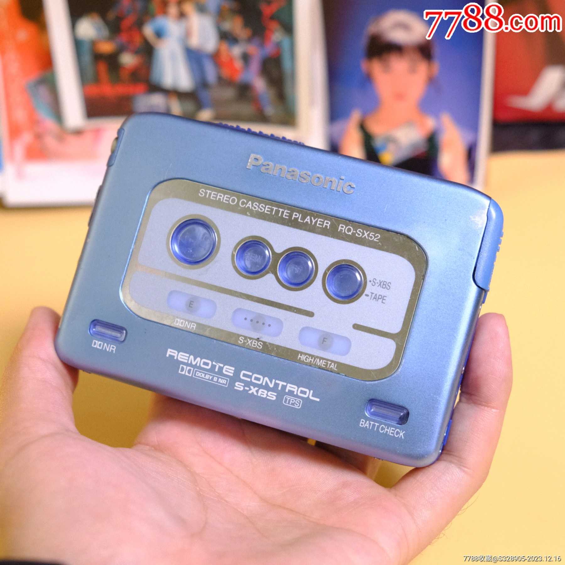 松下经典型号RQ-SX52超薄磁带随身听-价格:7元-au36309518-随身听/mp3 -加价-7788收藏__收藏热线