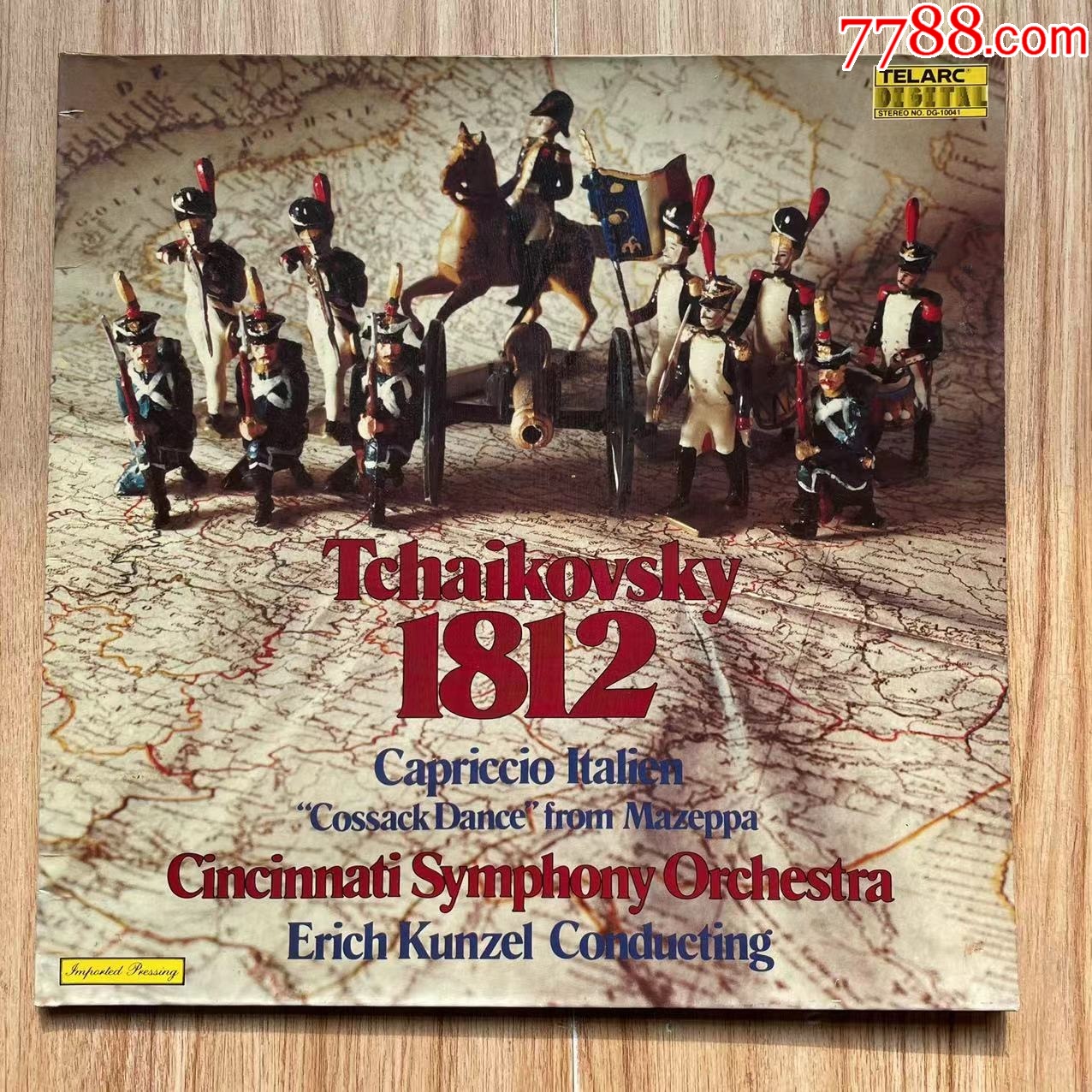 柴可夫斯基1812序曲ErichKunzel-12寸黑胶LP-A22_老唱片_楚都旧时光【7788收藏__收藏热线】