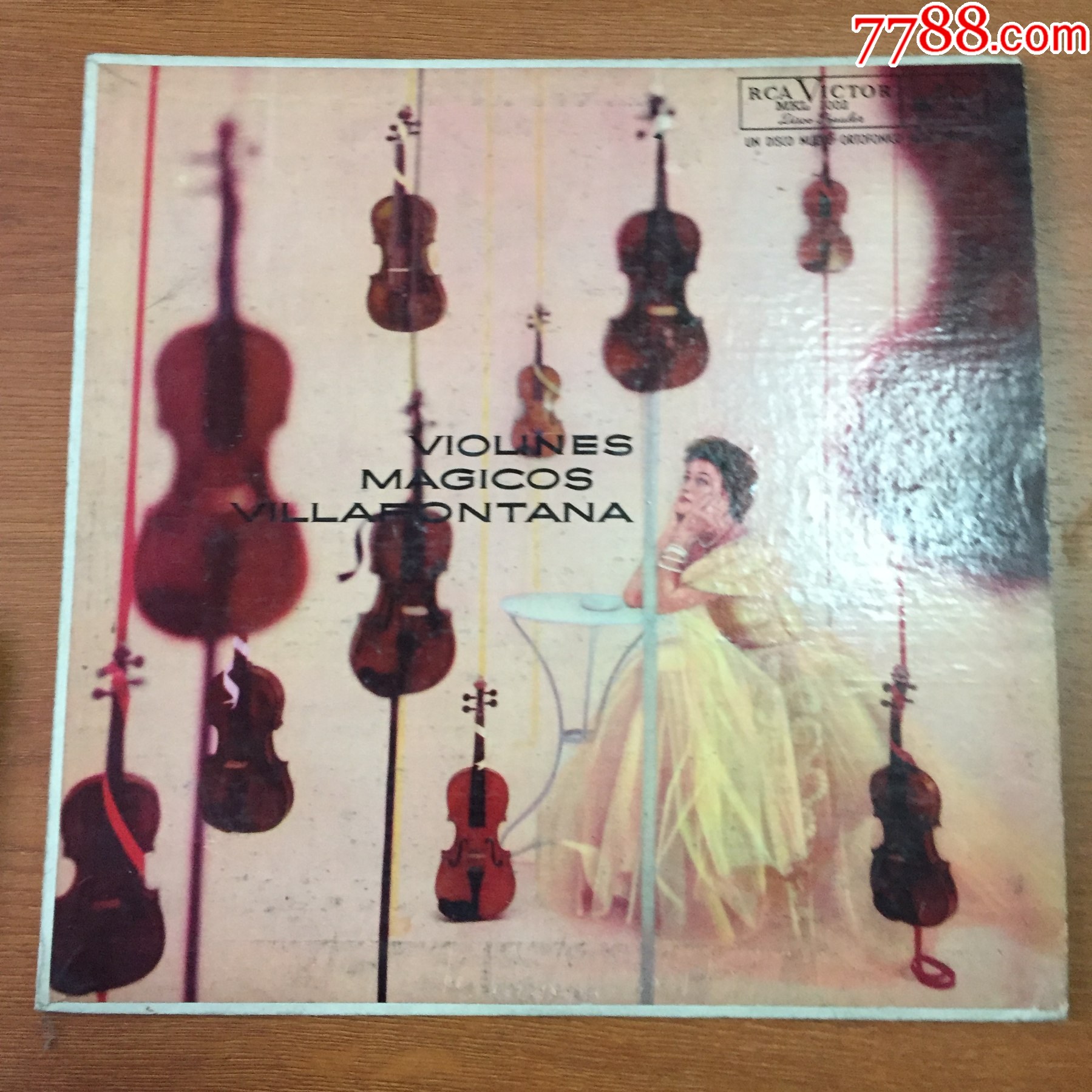 ViolinesMagicosVillafontana-12寸黑胶LP-A23_老唱片_楚都旧时光【7788收藏__收藏热线】
