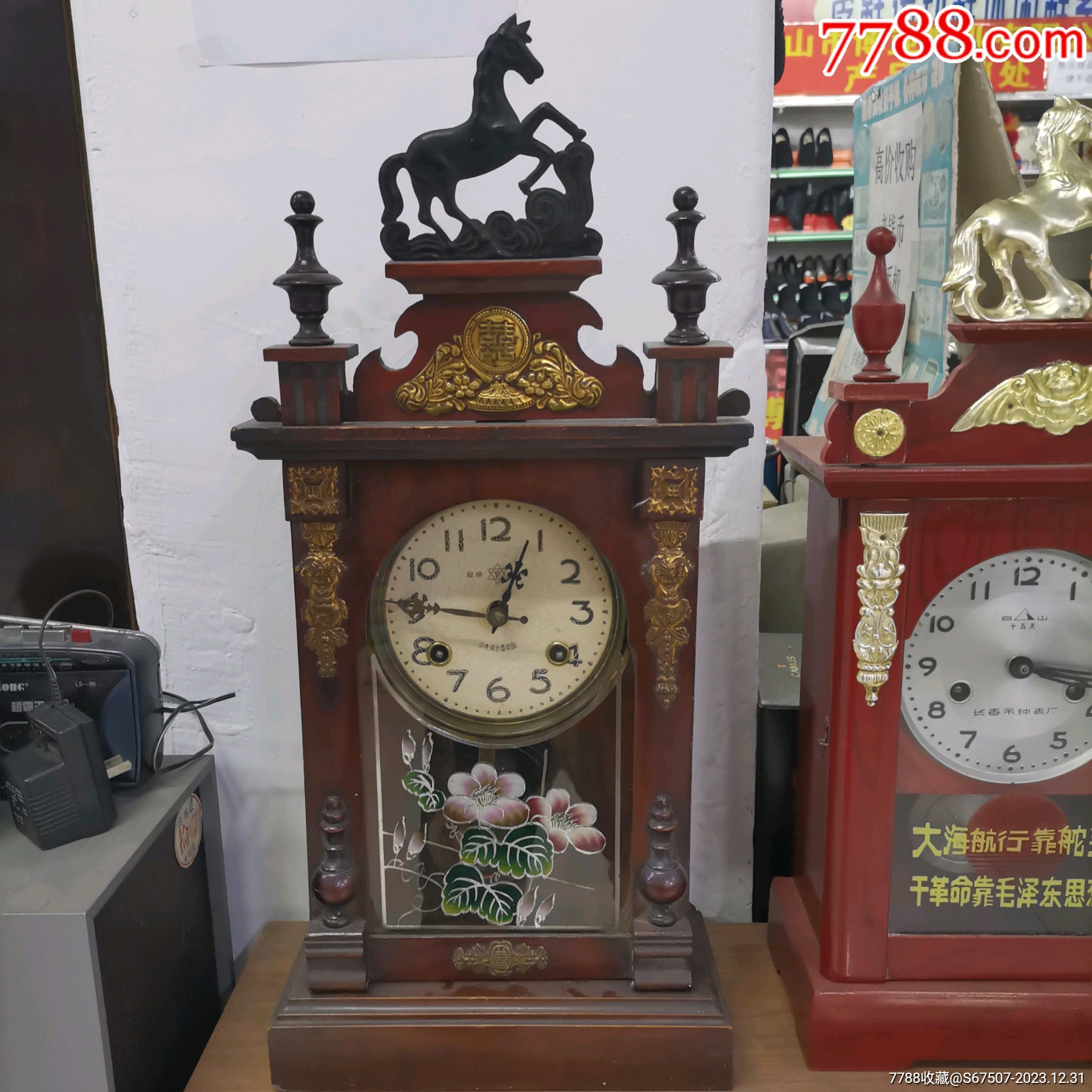 老古董座钟_座钟/落地钟_通化博古轩古董店【7788收藏__收藏热线】