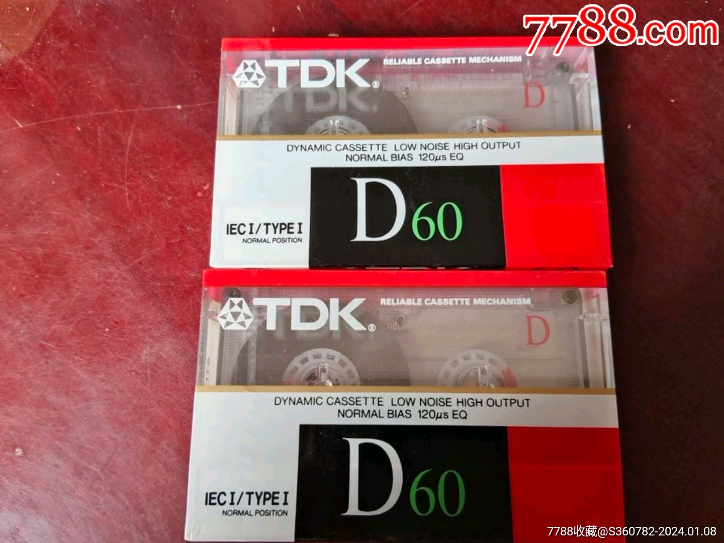 空白带TDK-D60－2盘全新未拆详情如图_磁带/卡带_轩轩店铺【7788收藏__收藏热线】