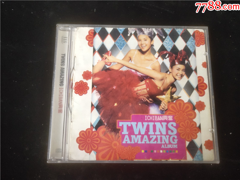 TWINS-ICHIBAN兴奋_音乐CD_图片鉴赏_收藏价格_7788铜器收藏
