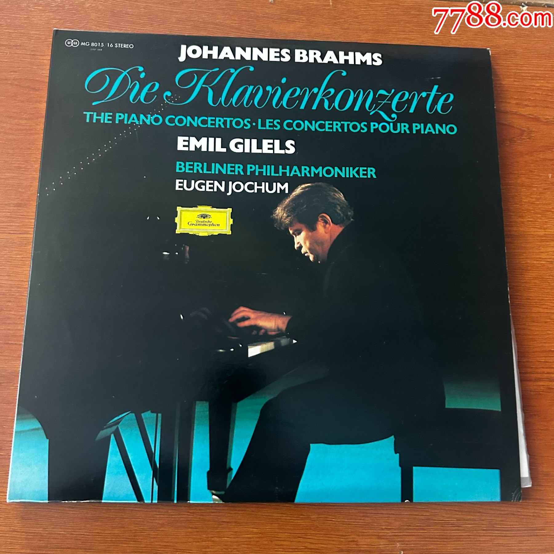 勃拉姆斯-钢琴协奏曲-吉列尔斯-2LP黑胶-A53_老唱片_碟行音像制品店【7788收藏__收藏热线】