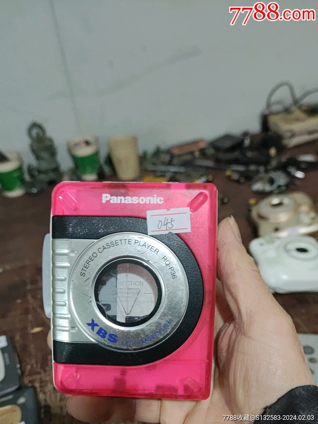 红色透明松下RQ～P36机-价格:35元-au36792800-随身听/mp3 -加价-7788收藏__收藏热线