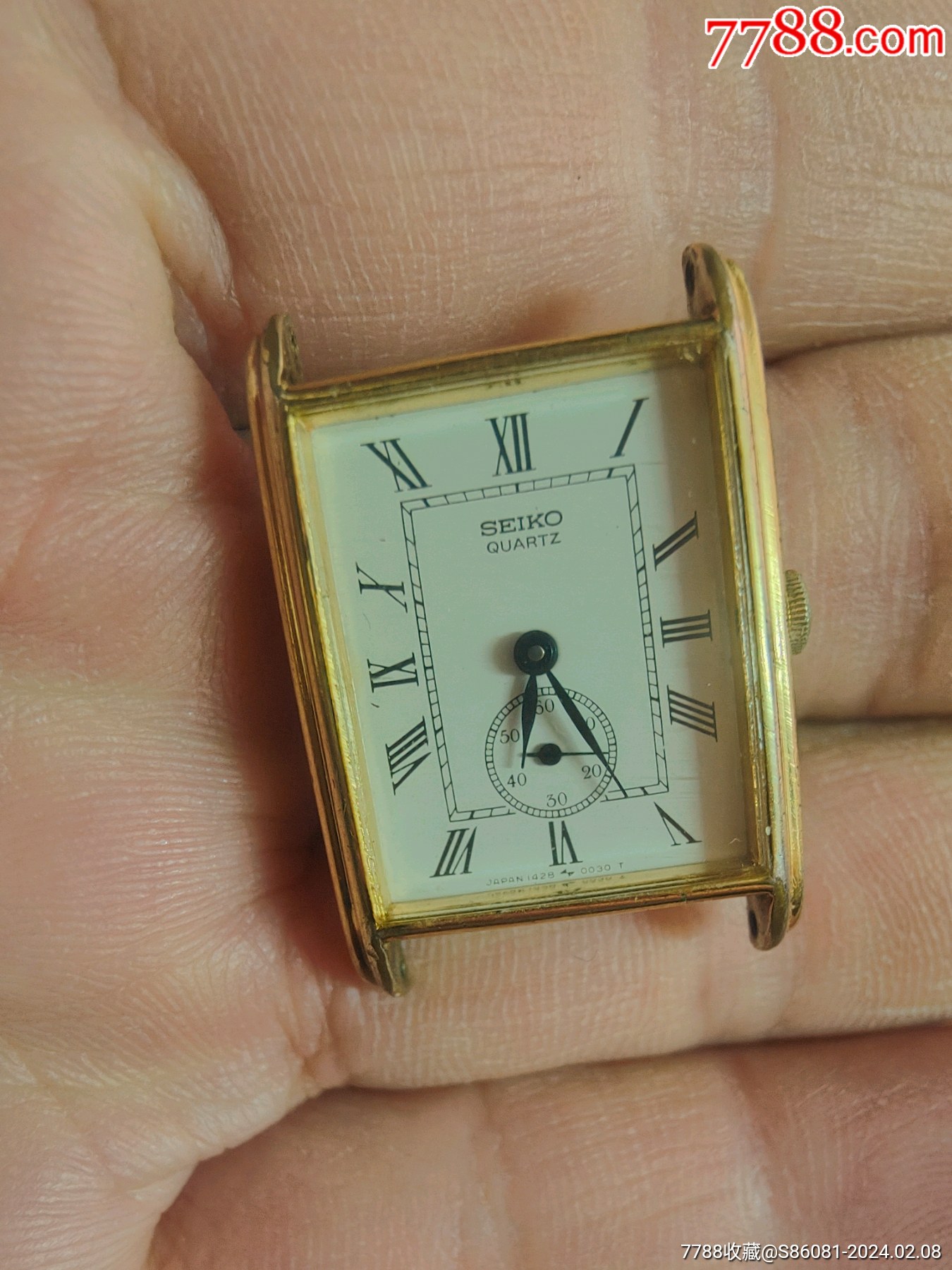 好品精工石英表拍卖_手表/腕表_钟之玫瑰【7788收藏__收藏热线】