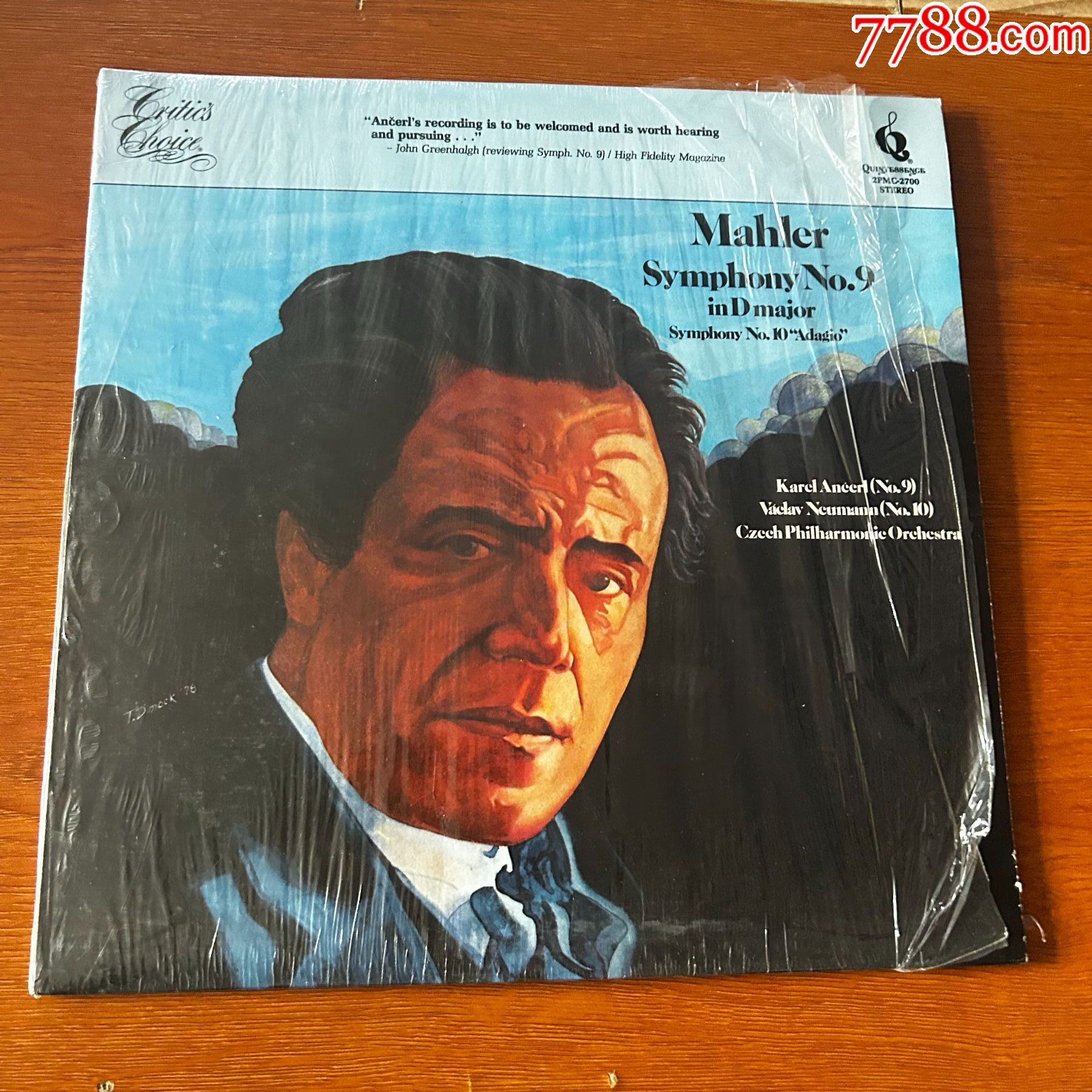 马勒第九交响曲-安切尔指挥-2LP-A46-价格:60元-au36859780-老唱片/胶片 -加价-7788收藏__收藏热线
